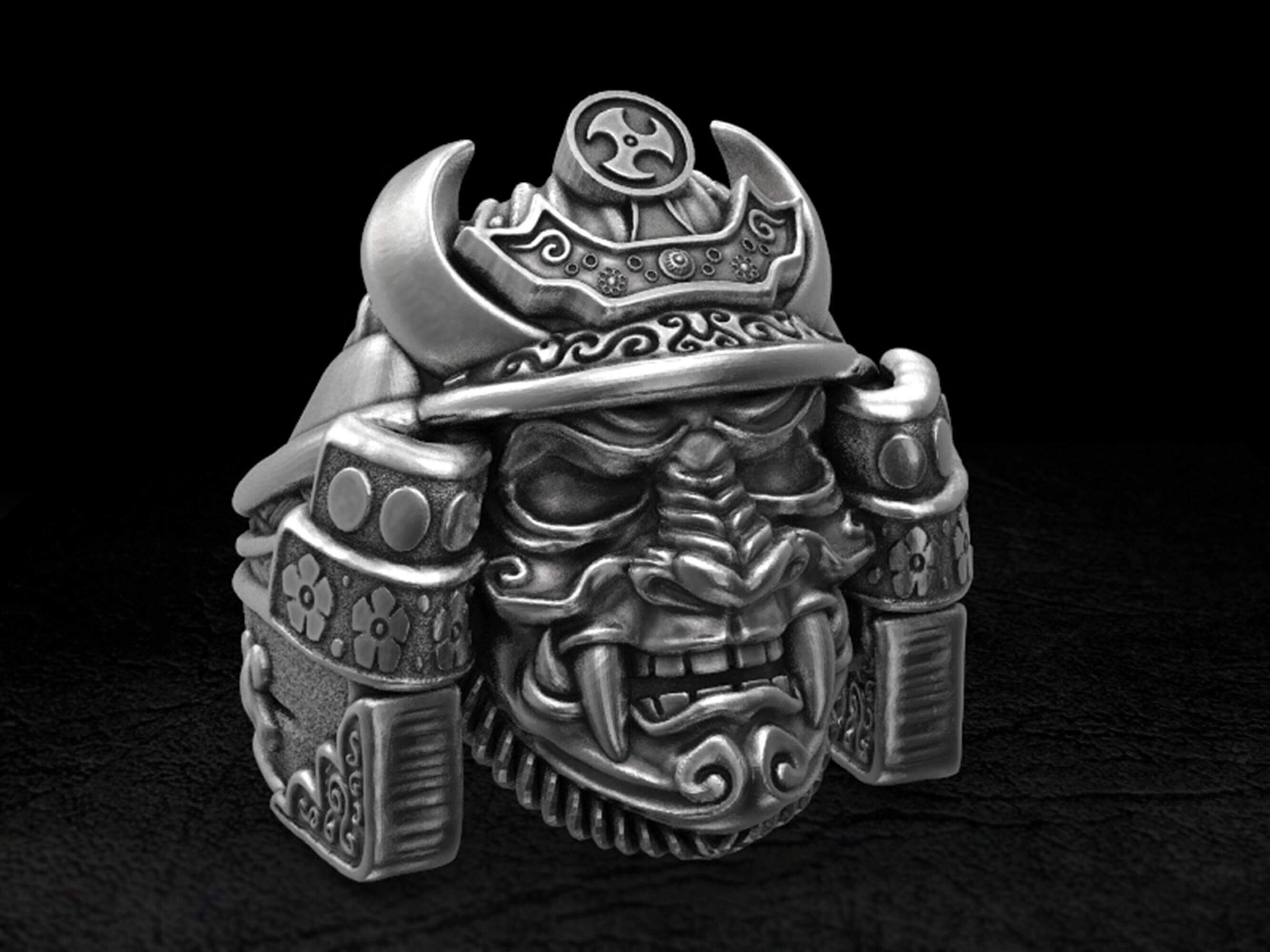 Ring Samurai - 3D Model by Kseny_3design