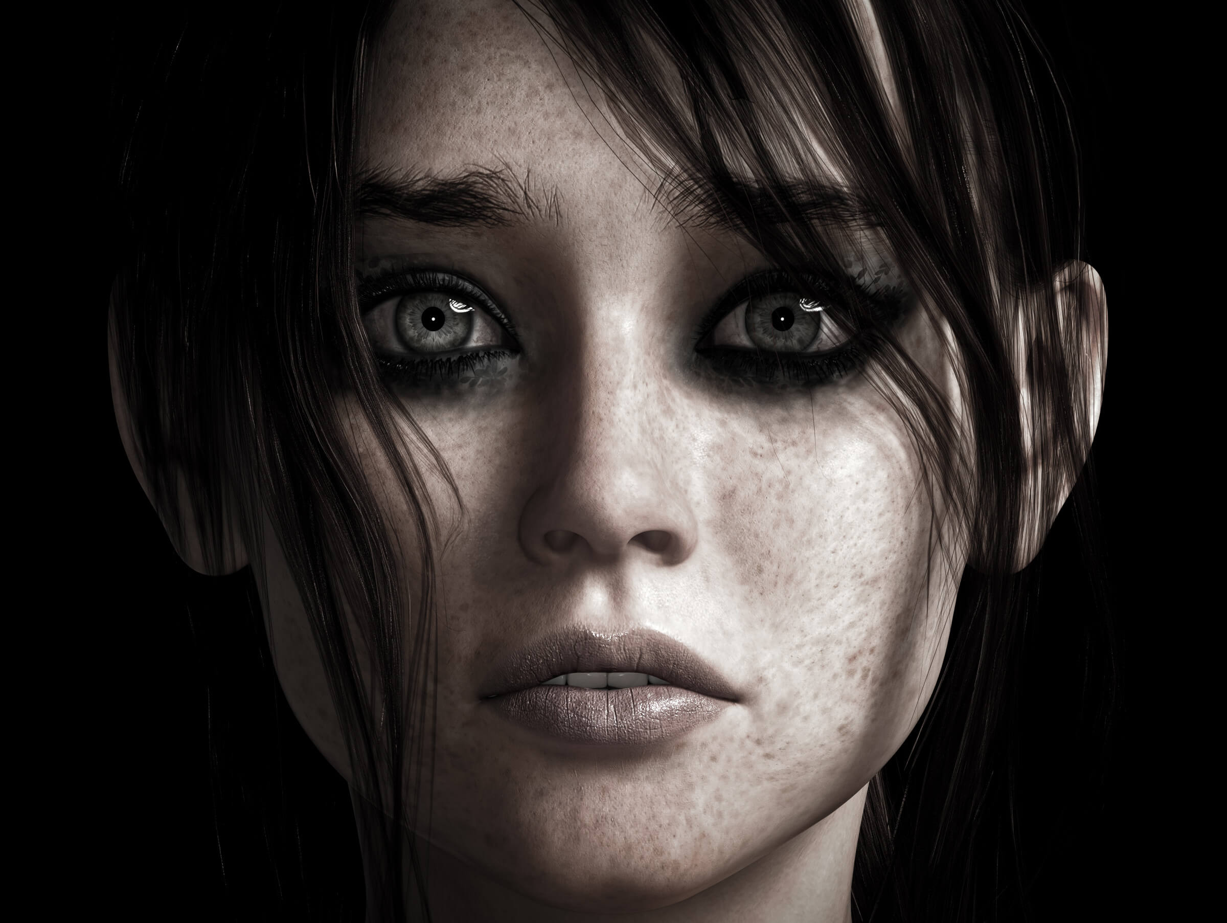 Depression 3D Render, Digital Art by kssam
