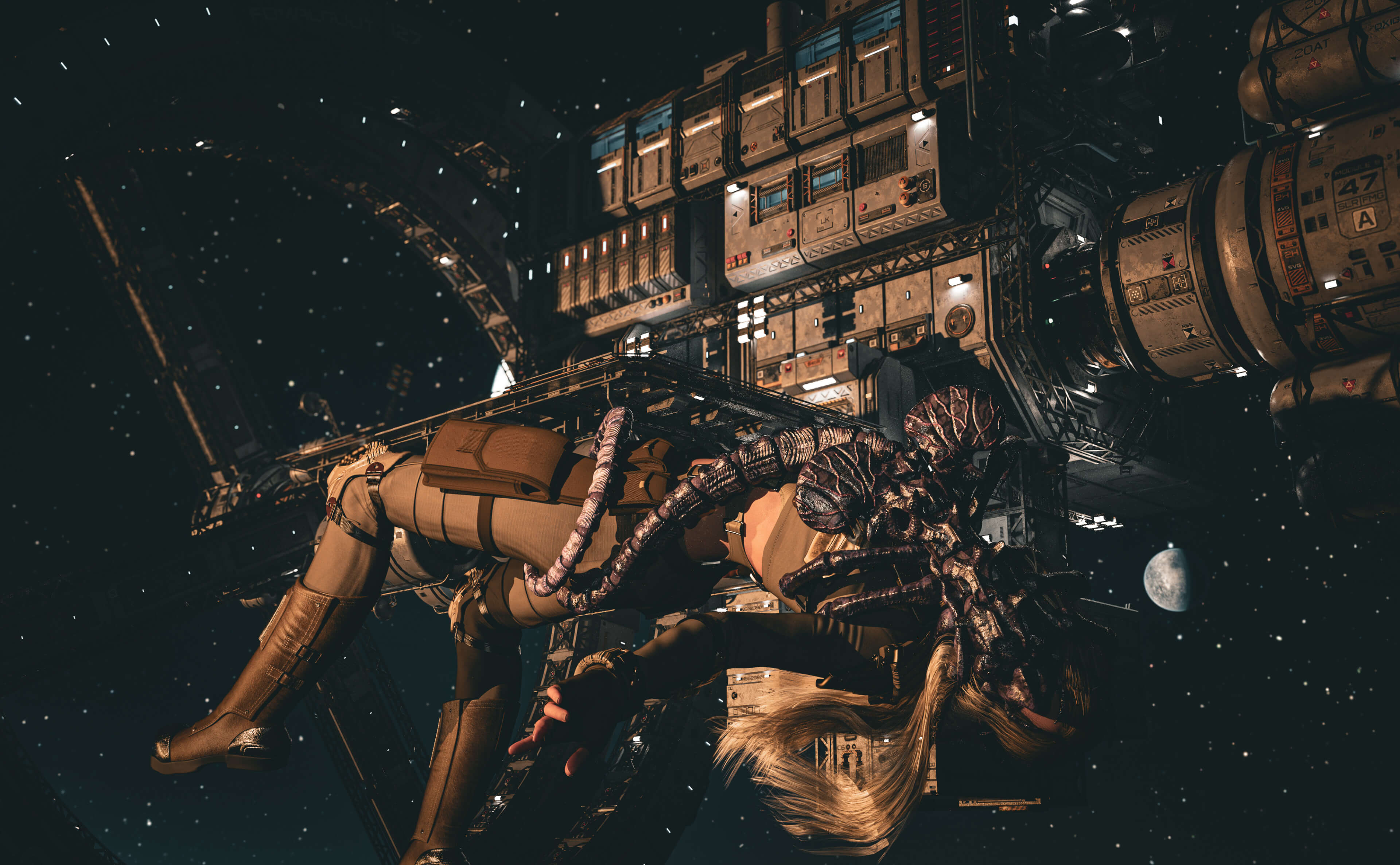 Lost to Space 3D Render, Digital Art by kssam