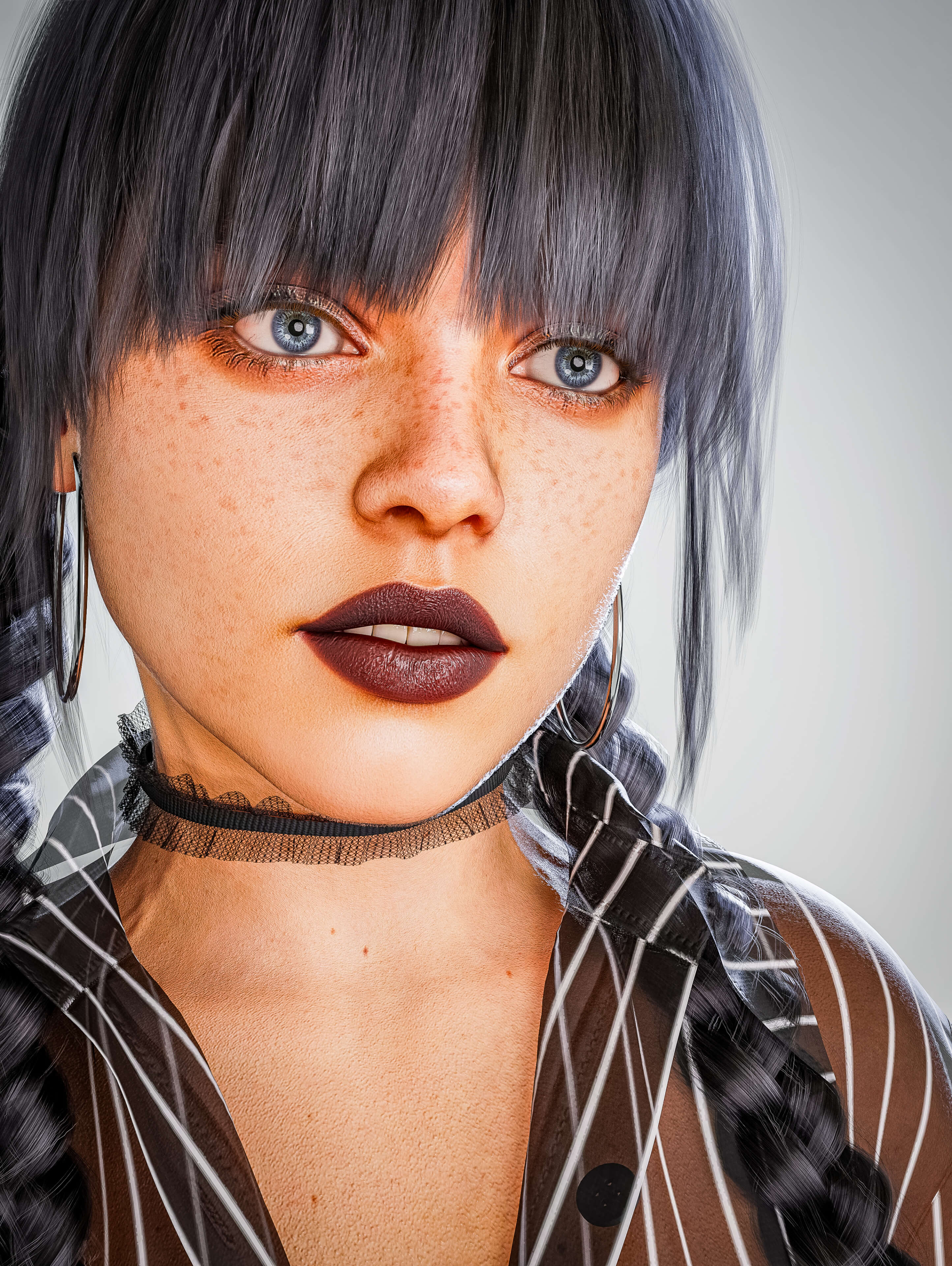 Ms Adams 3D Render, Digital Art by kssam