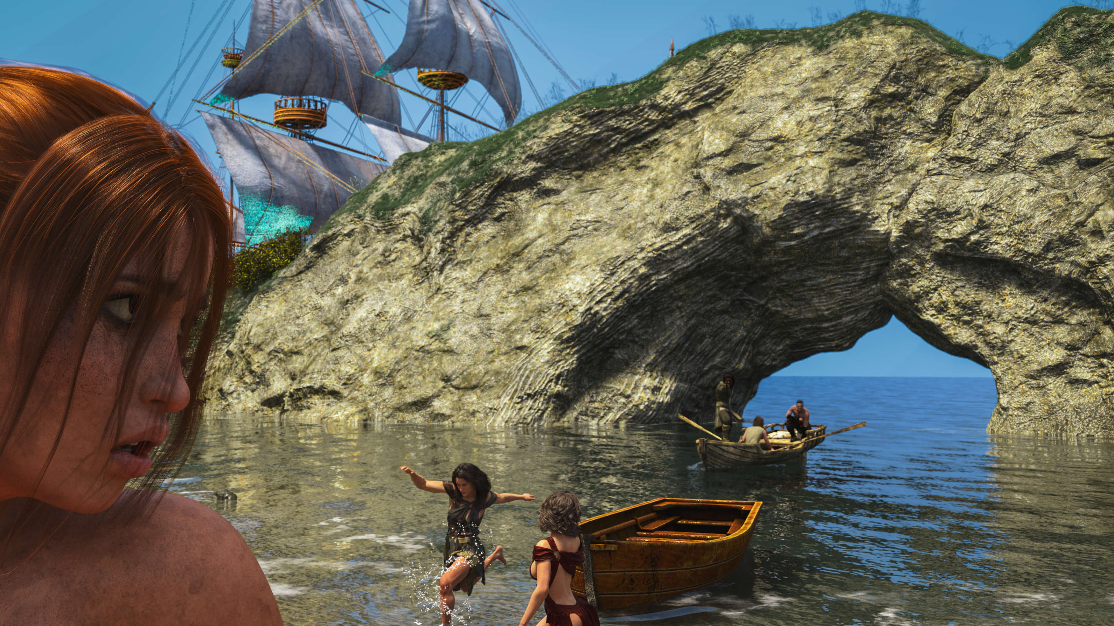 On The Run 3D Render, Digital Art by kssam