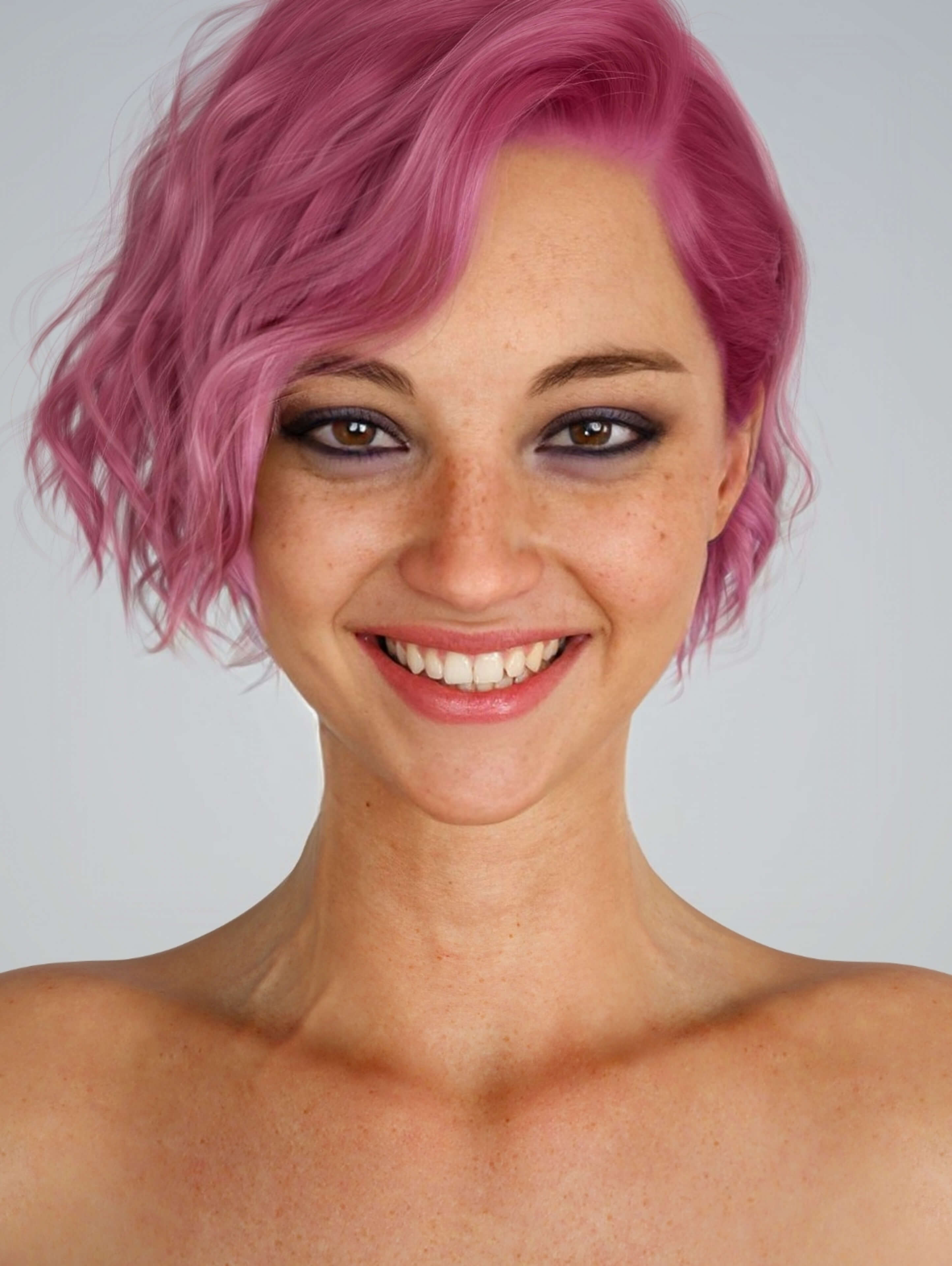 Portrait of Eden 3D Render, Digital Art by kssam