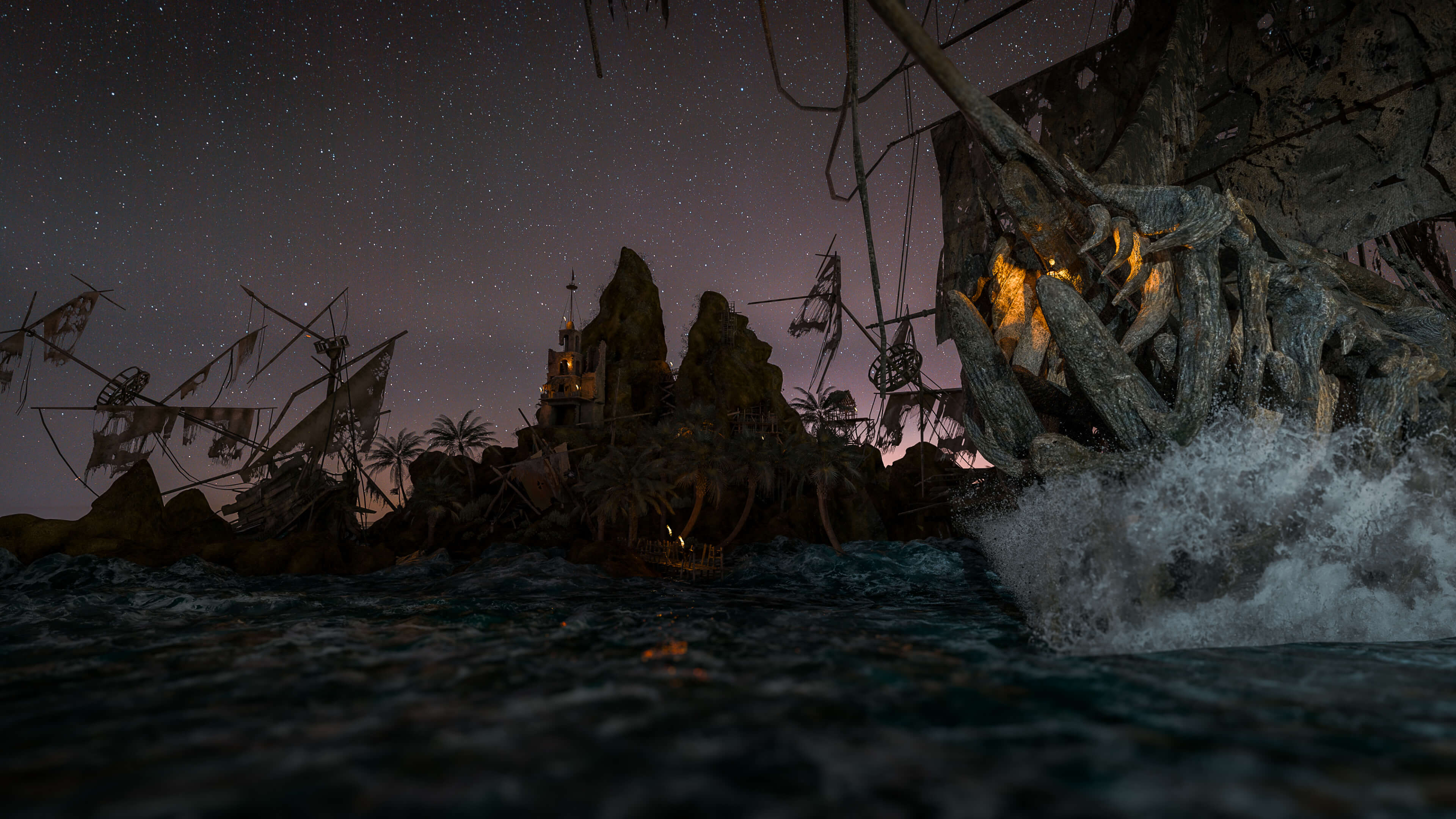 The Graveyard Shore 3D Render, Digital Art by kssam