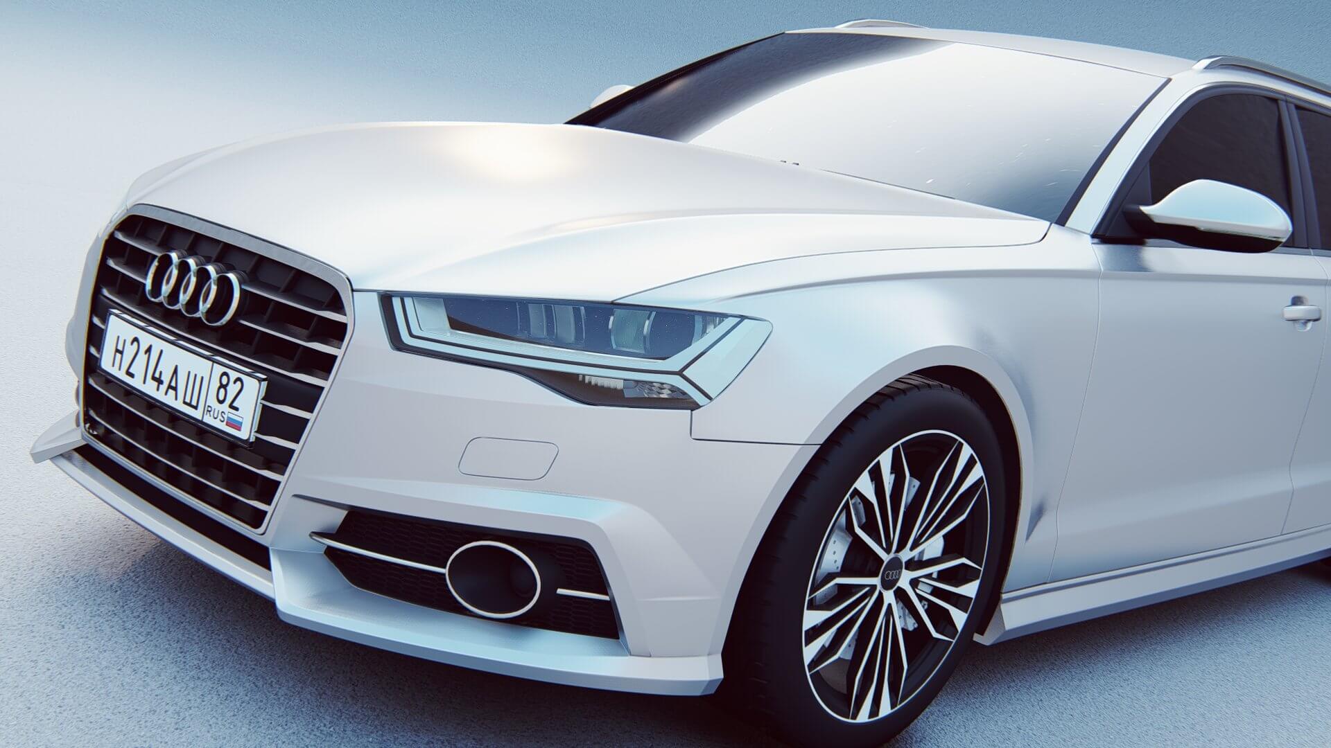 Audi A6 - 3D Model by KSTORE