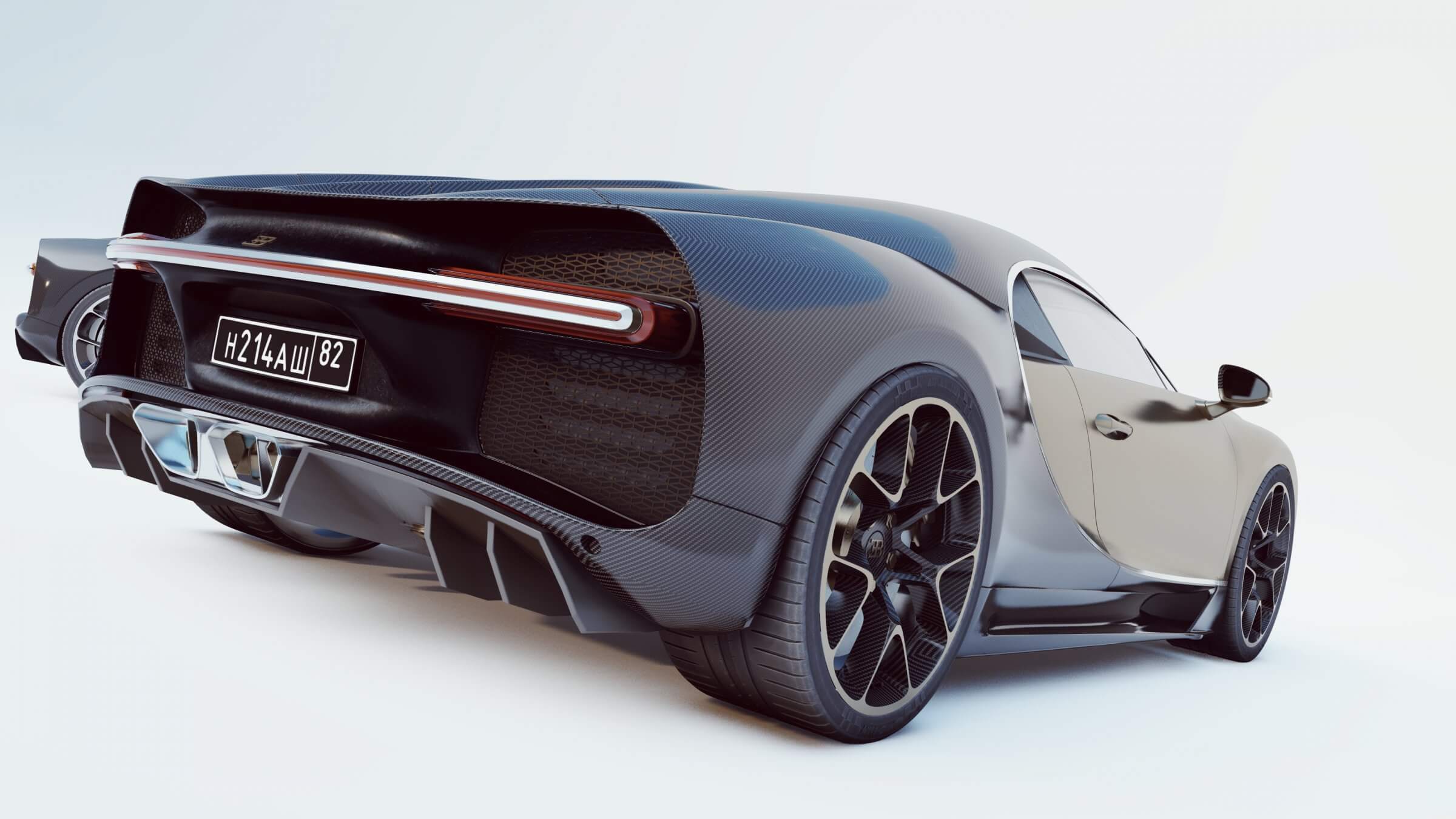 Bugatti Chiron - 3D Model by KSTORE