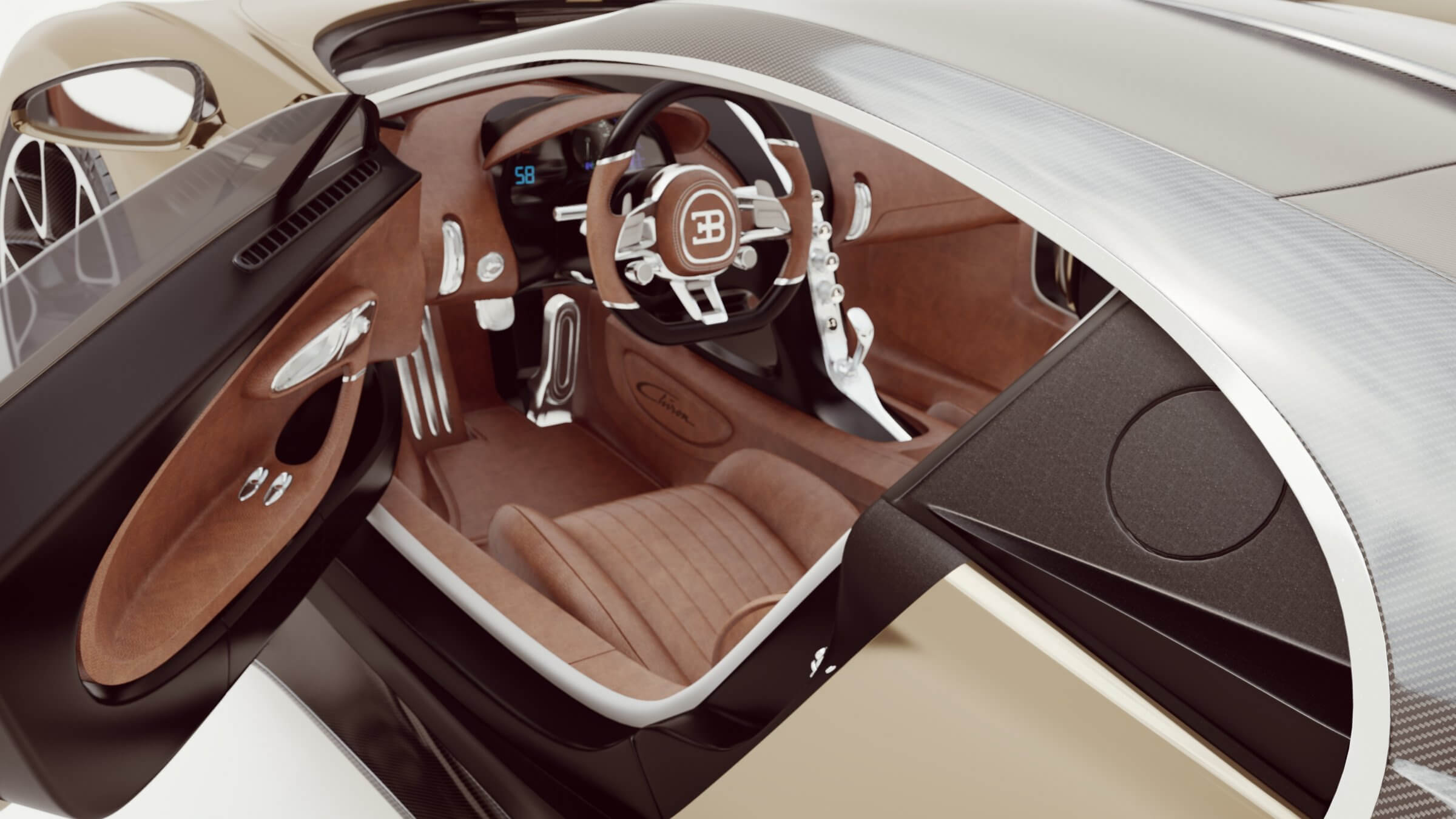 Bugatti Chiron - 3D Model by KSTORE