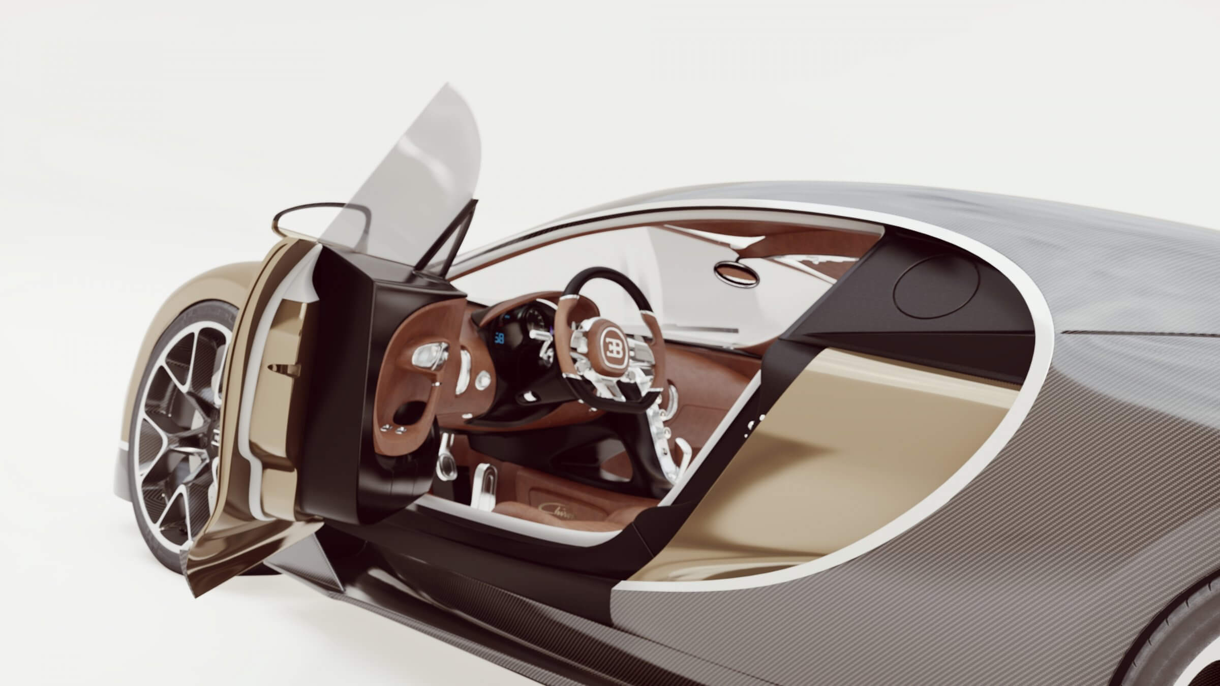 Bugatti Chiron - 3D Model by KSTORE