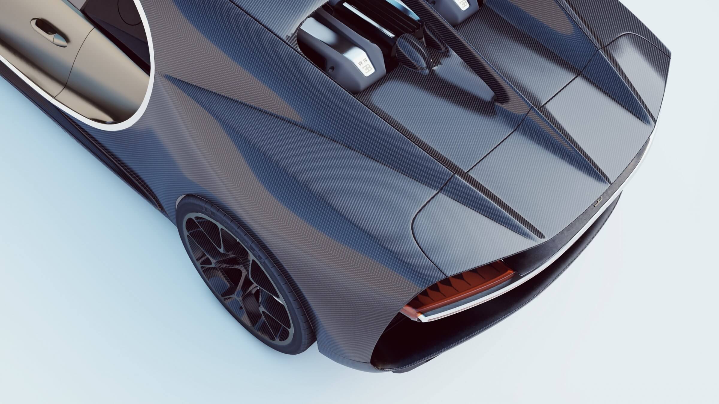 Bugatti Chiron - 3D Model by KSTORE