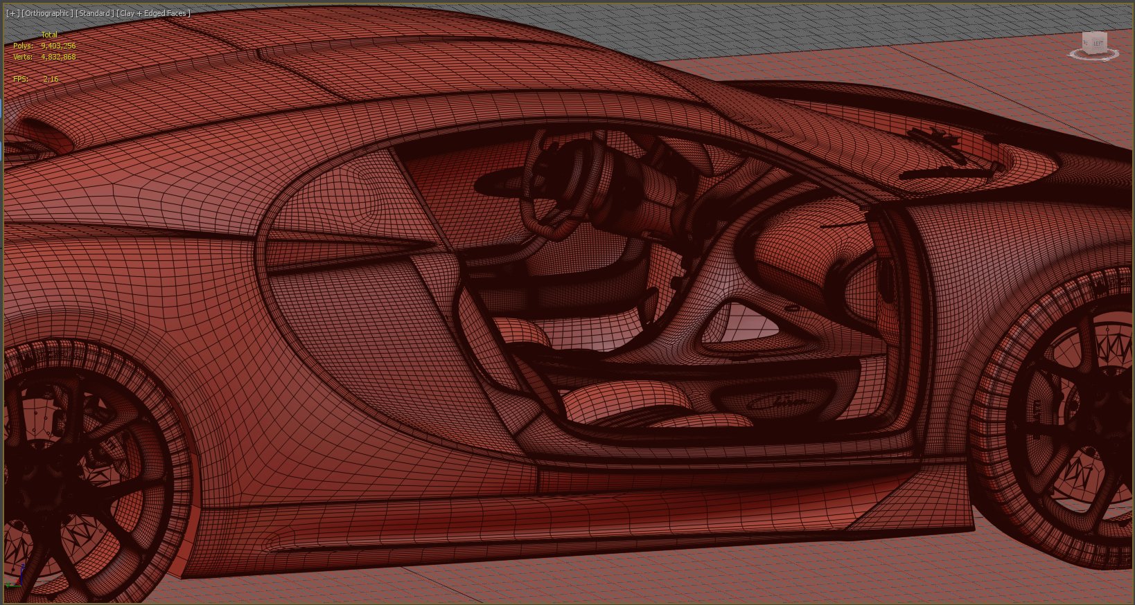 Bugatti Chiron - 3D Model by KSTORE