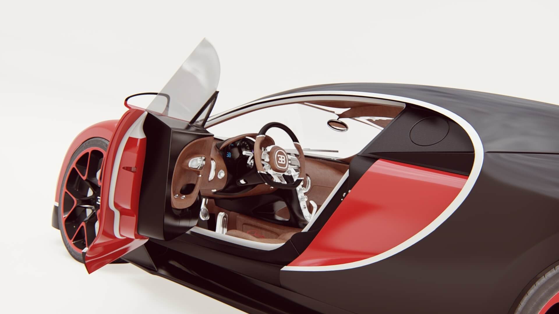 Bugatti Chiron - 3D Model by KSTORE