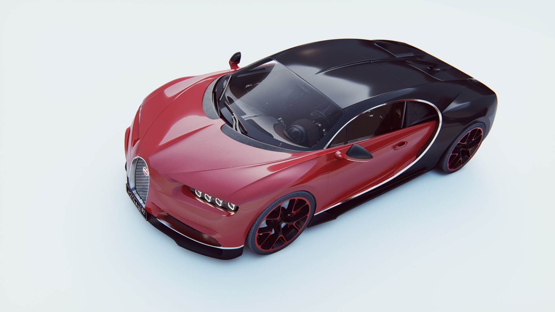 Bugatti Chiron - 3D Model by KSTORE