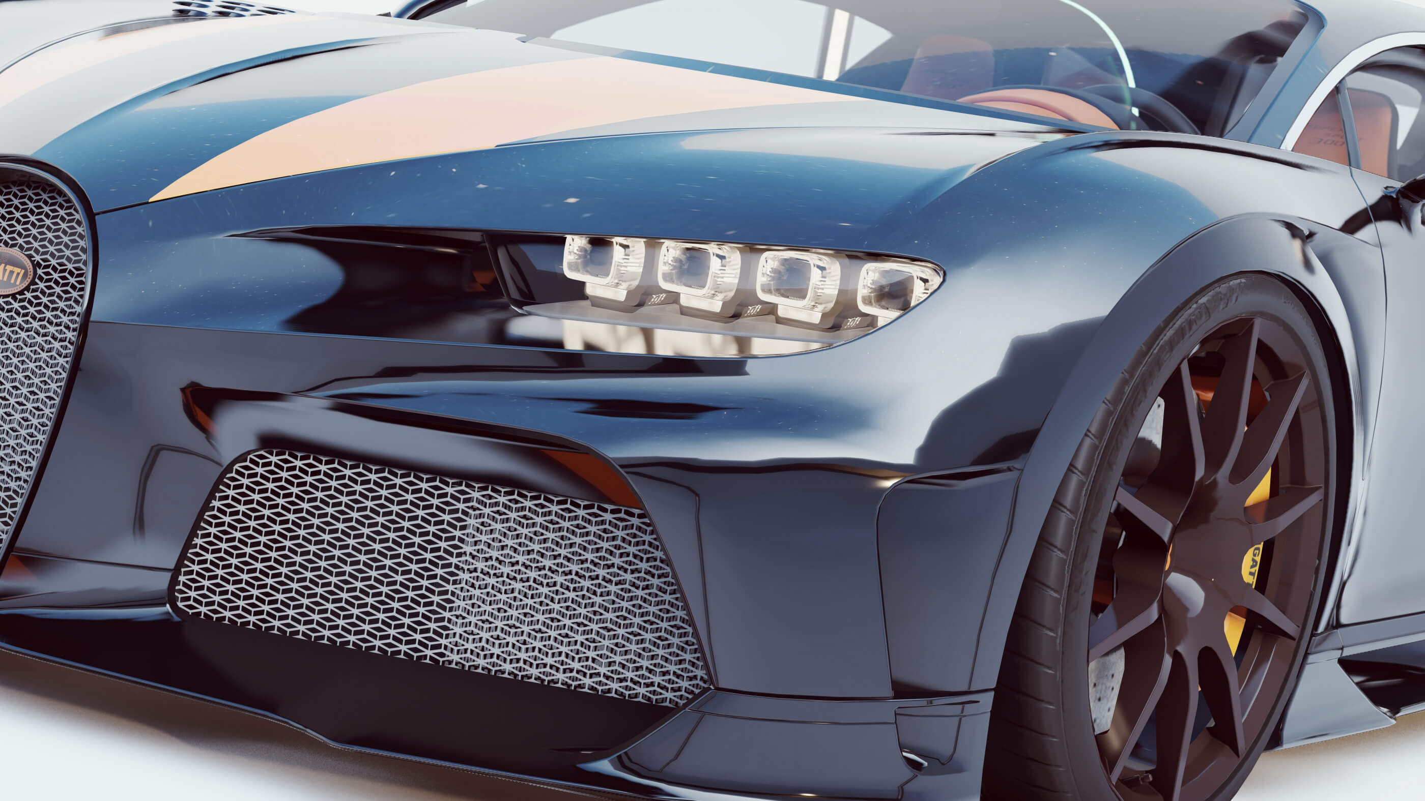 Bugatti Chiron Super Sport - 3D Model by KSTORE
