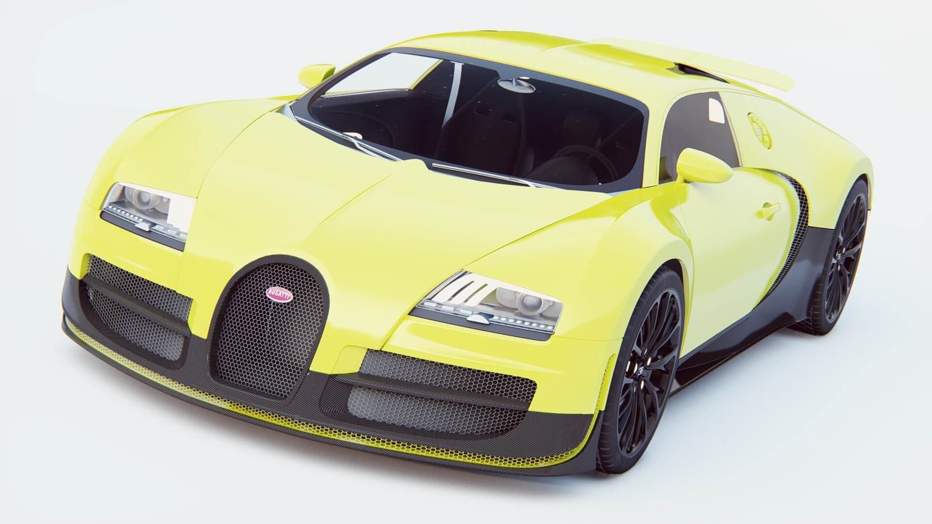 Bugatti Veyron Super Sport Yellow