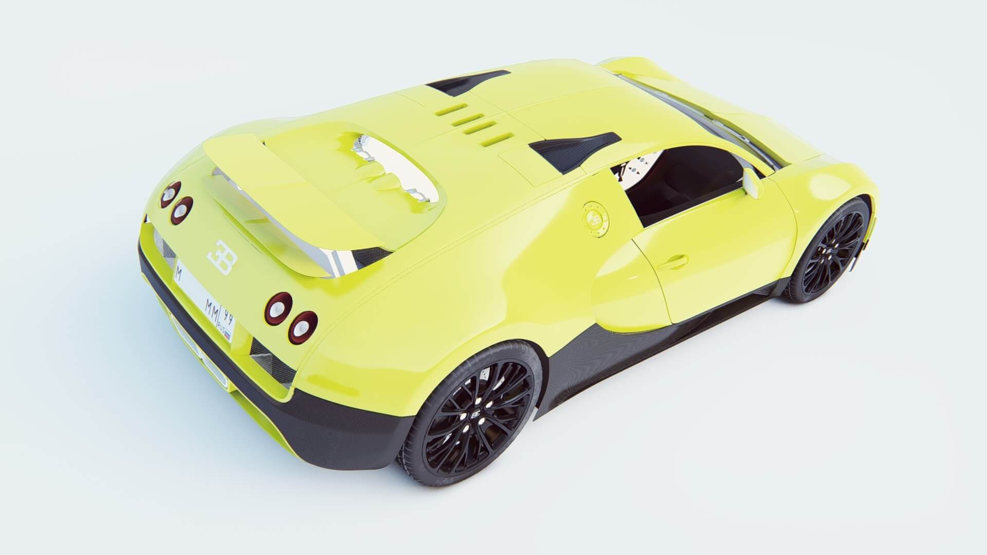 Bugatti Veyron Super Sport Yellow
