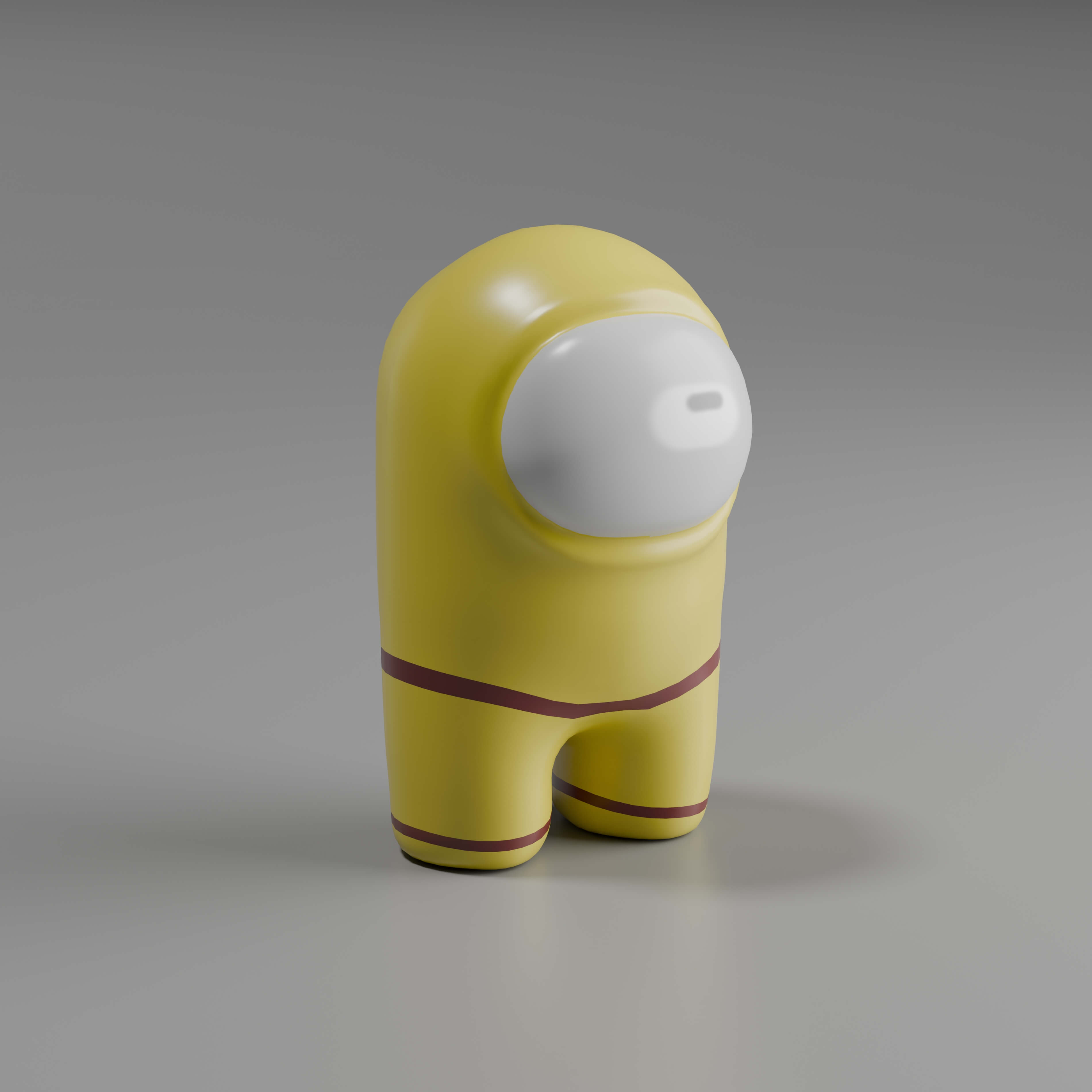 Among Us Character Lowpoly 3D Render, Digital Art by KSTORE