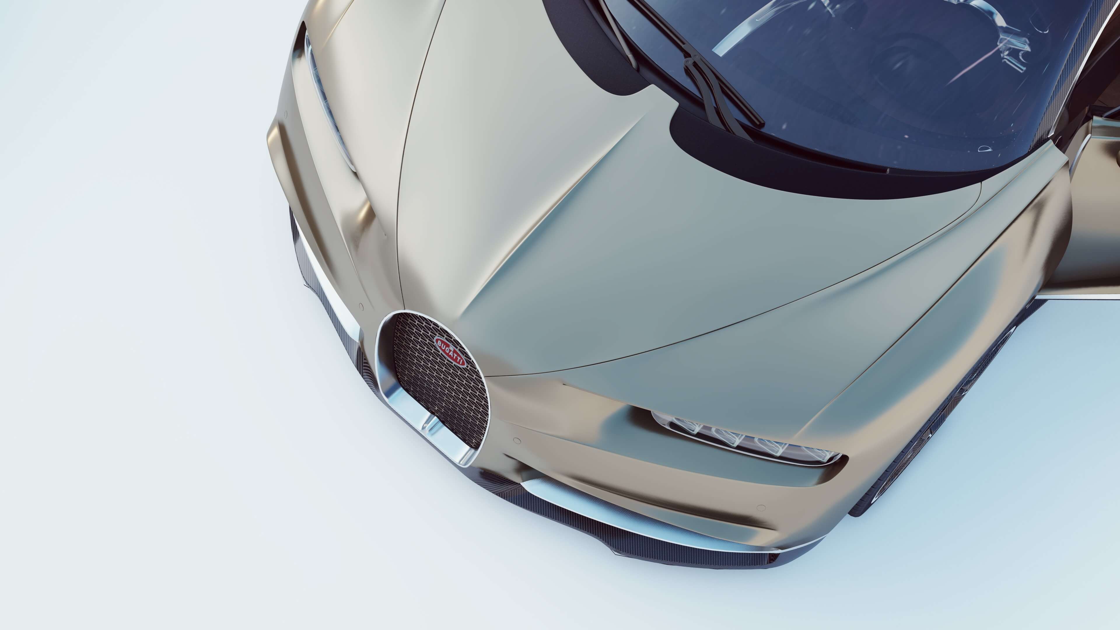 Bugatti Chiron render 3D Render, Digital Art by KSTORE