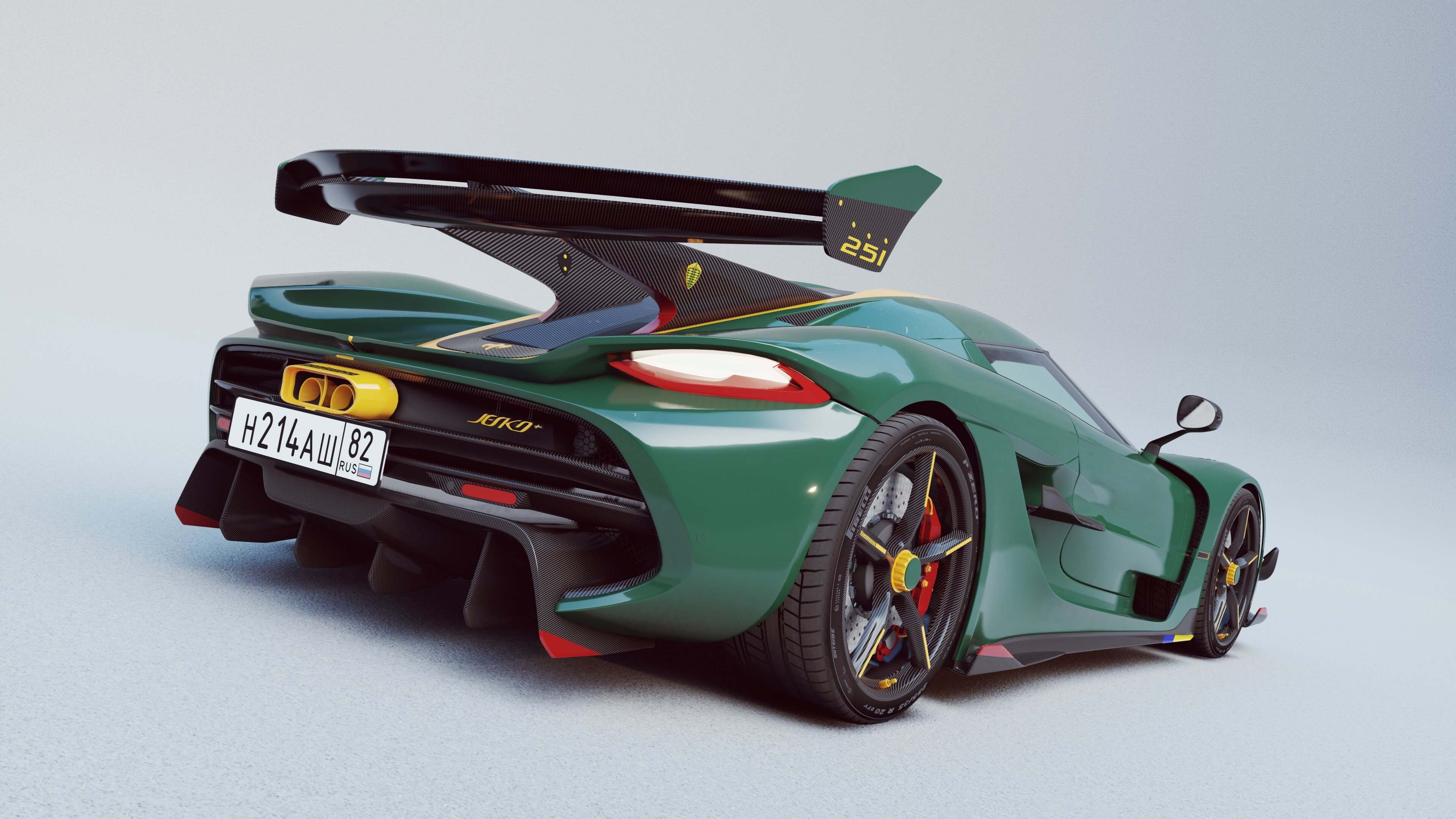 Koenigsegg Jesko 2020 render 3D Render, Digital Art by KSTORE