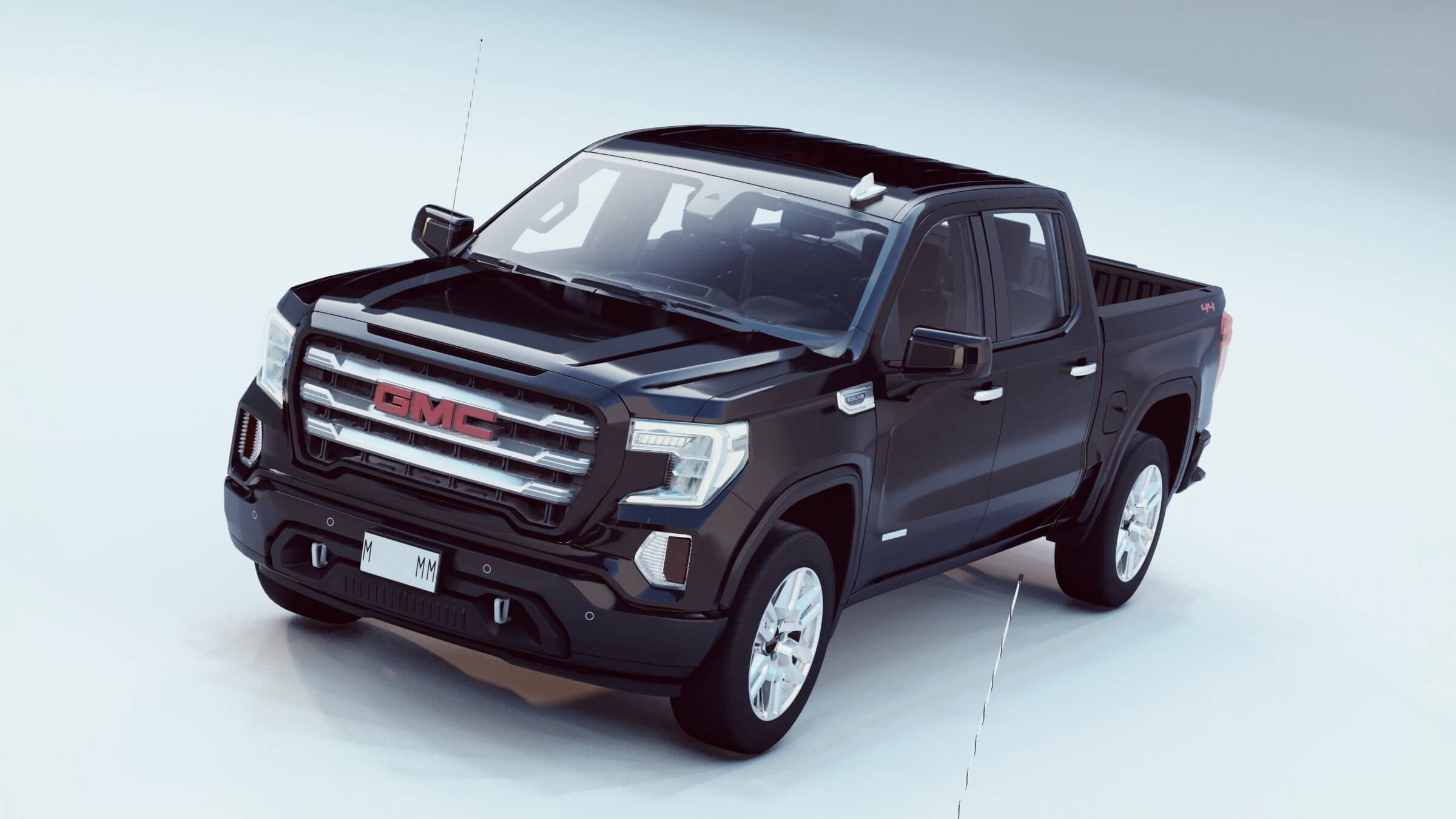 GMC Sierra Crew - 3D Model by KSTORE