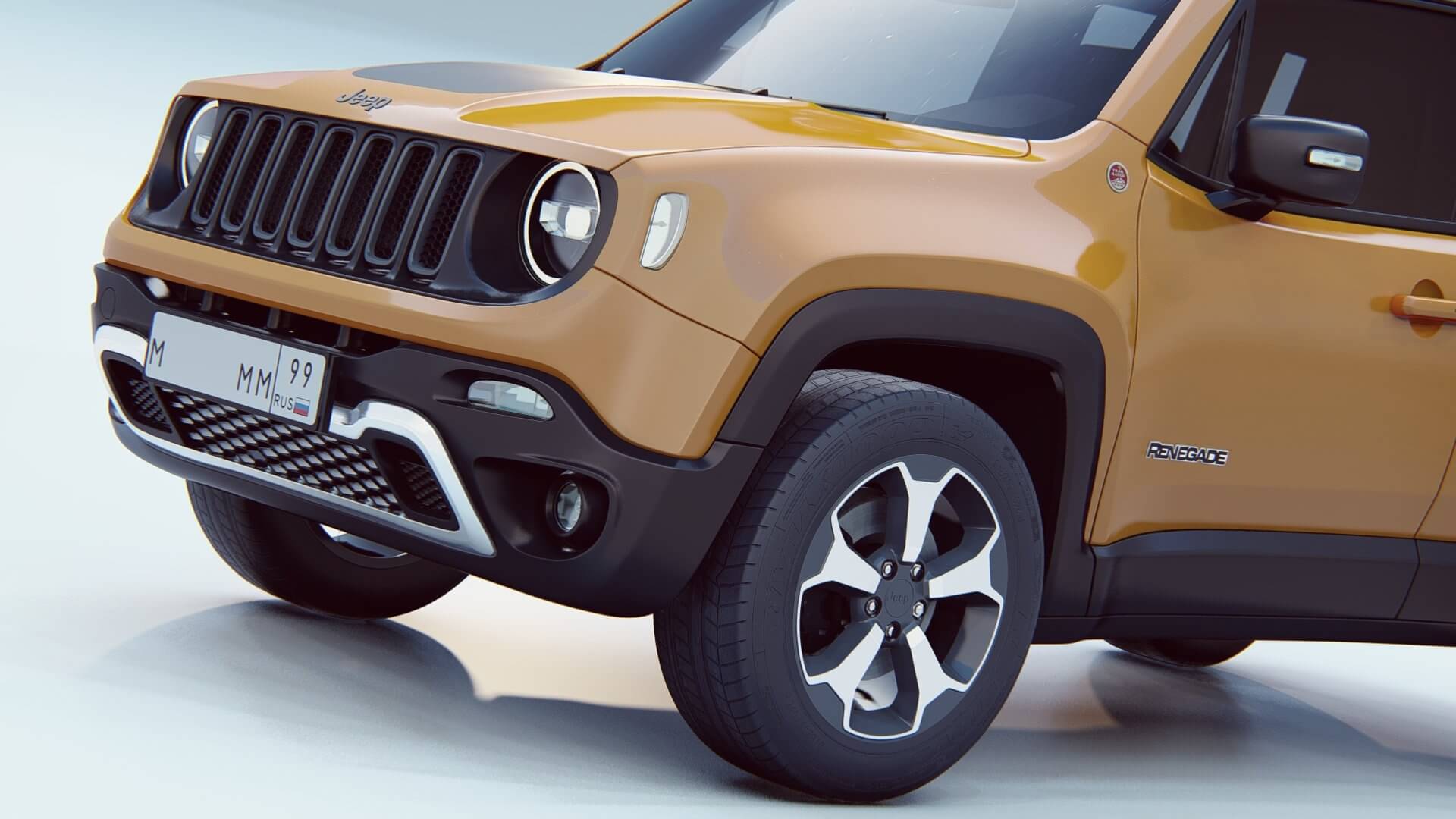 Jeep Renegade 2019 - 3D Model by KSTORE
