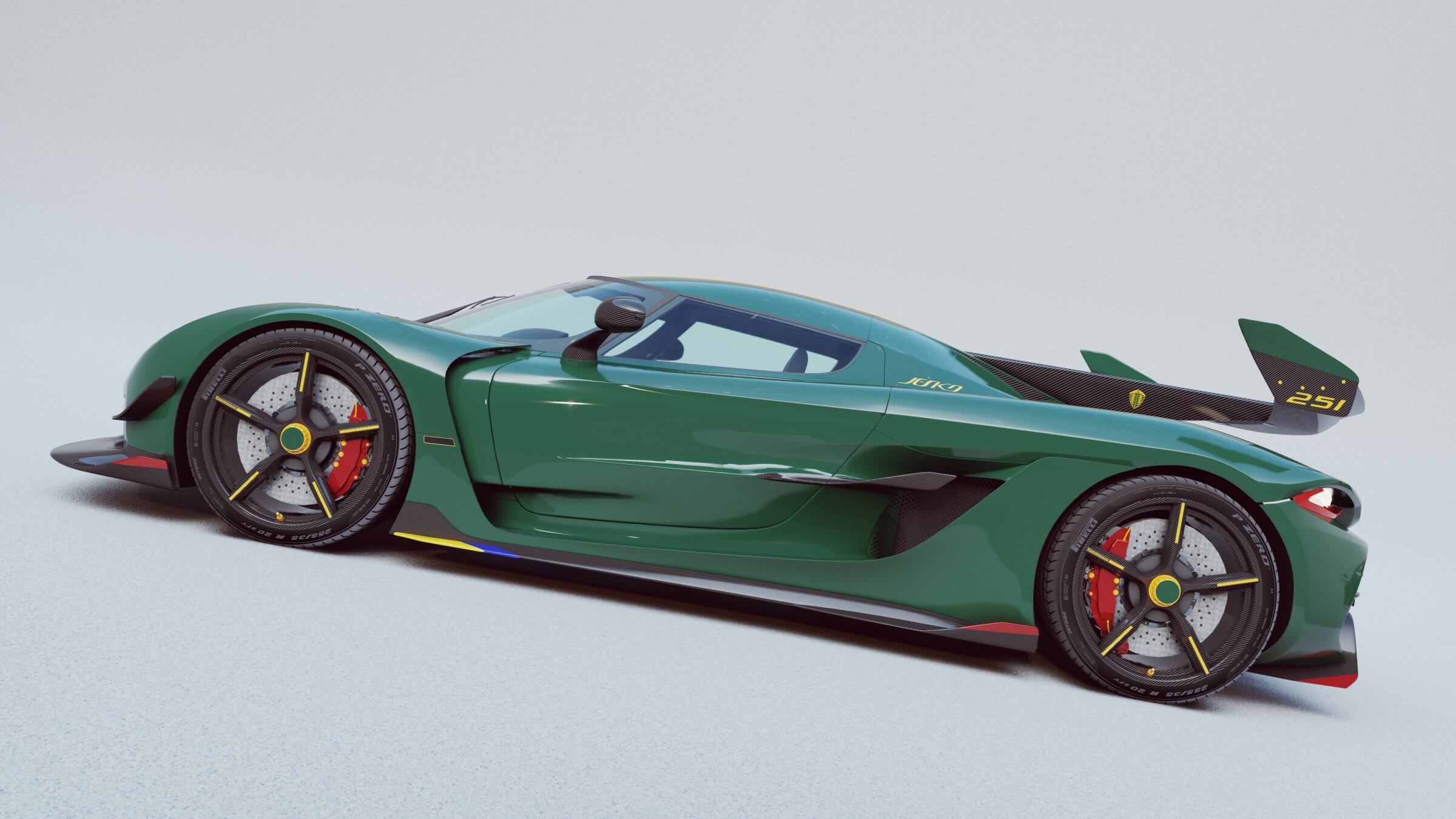 Koenigsegg Jesko 2020 - 3D Model by KSTORE