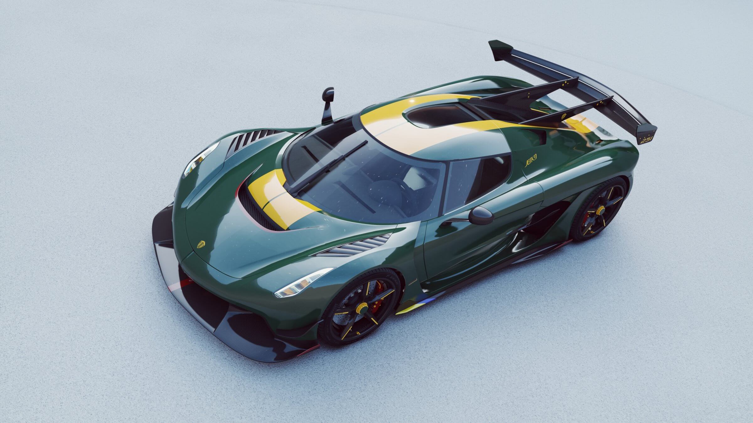 Koenigsegg Jesko 2020 - 3D Model by KSTORE