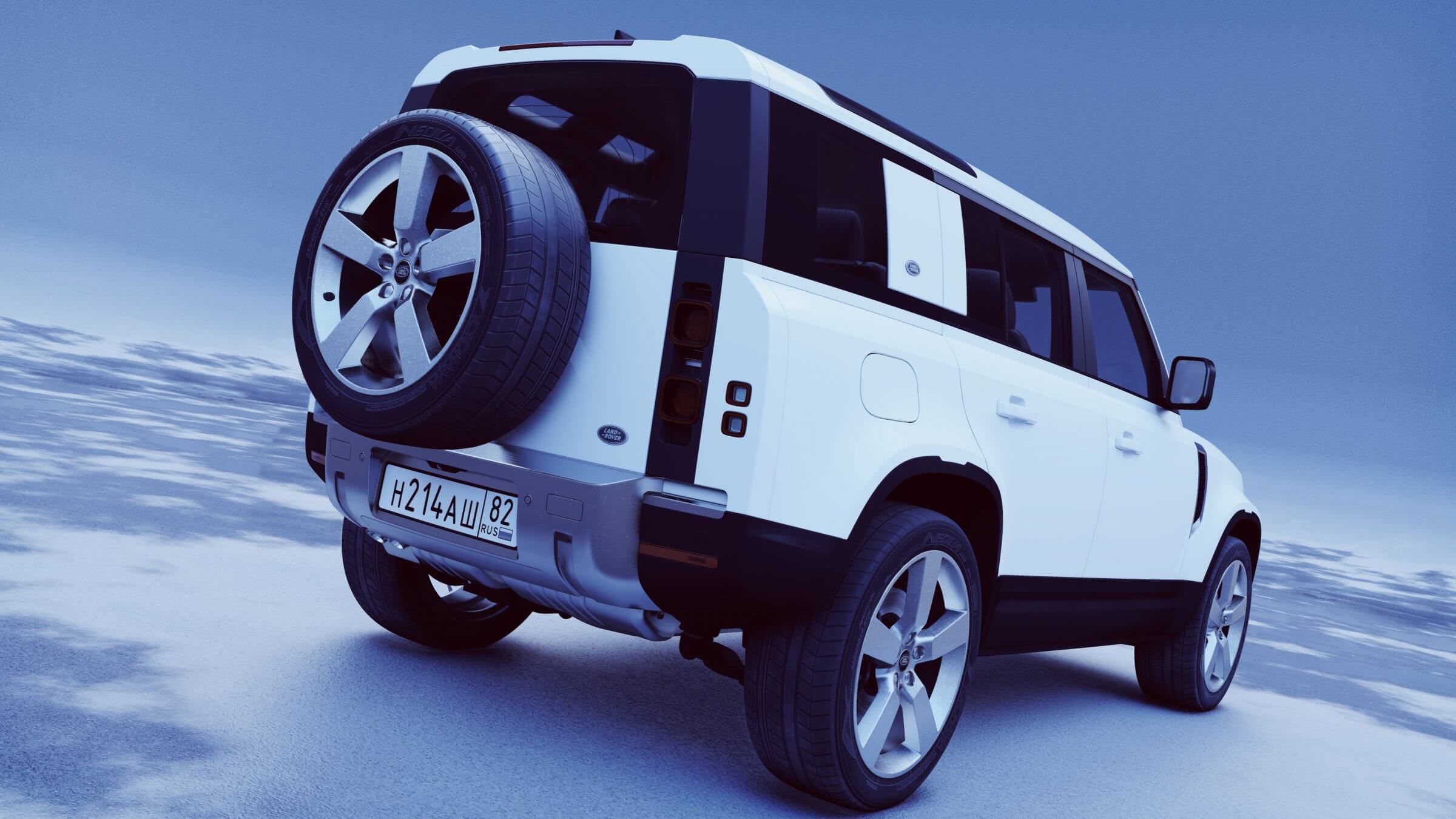 Land Rover Defender 2020 New Edition - 3D Model by KSTORE