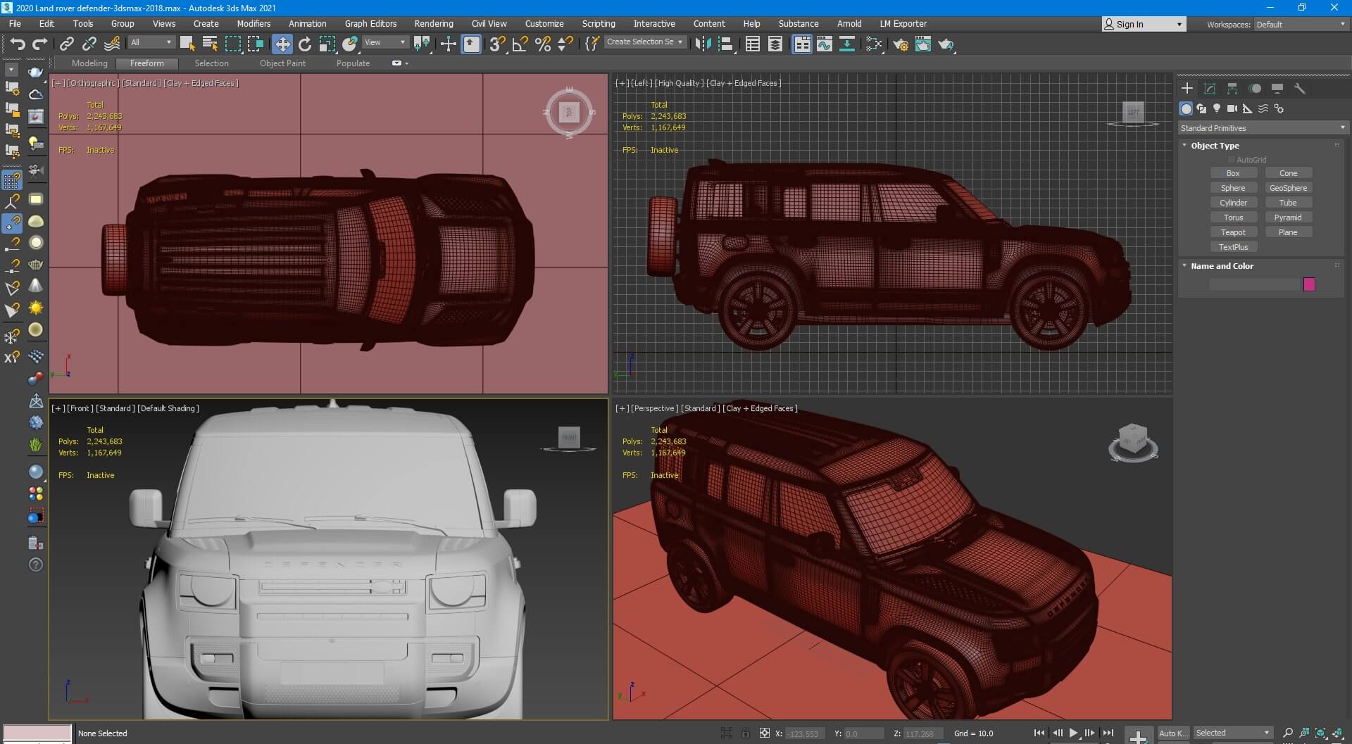 Land Rover Defender 2020 New Edition - 3D Model by KSTORE