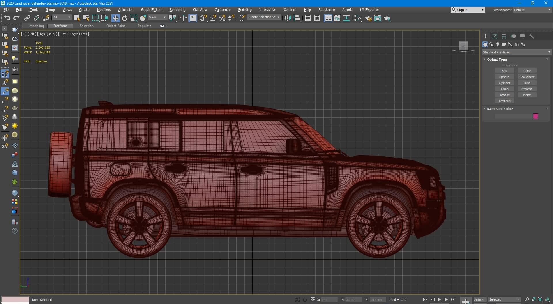 Land Rover Defender 2020 New Edition - 3D Model by KSTORE