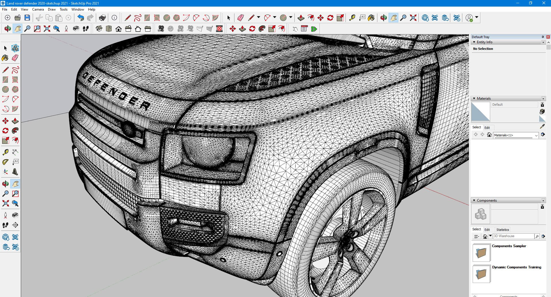 Land Rover Defender 2020 New Edition - 3D Model by KSTORE