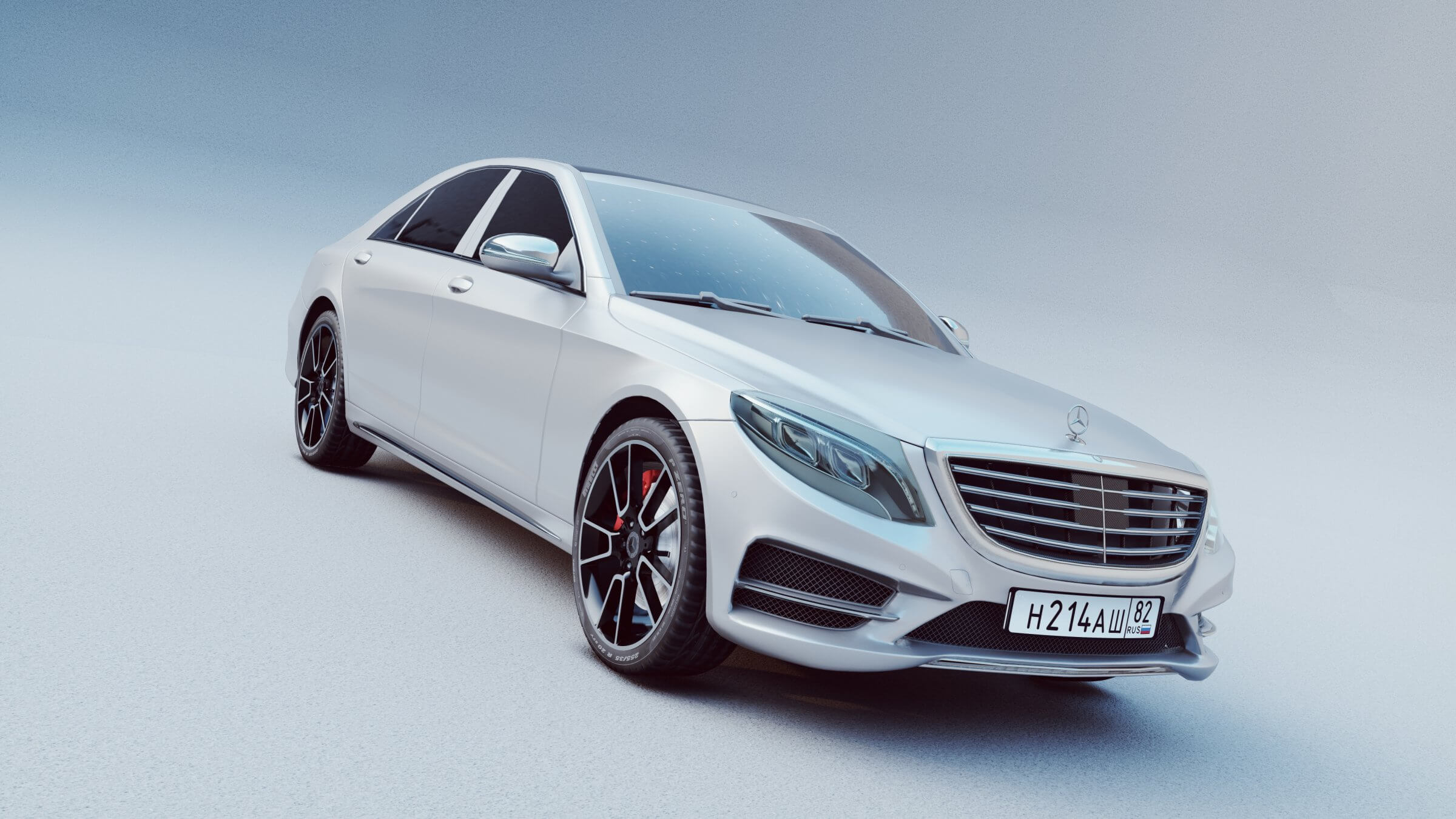 Mercedes Benz S-Class AMG 2014 3D Model by KSTORE