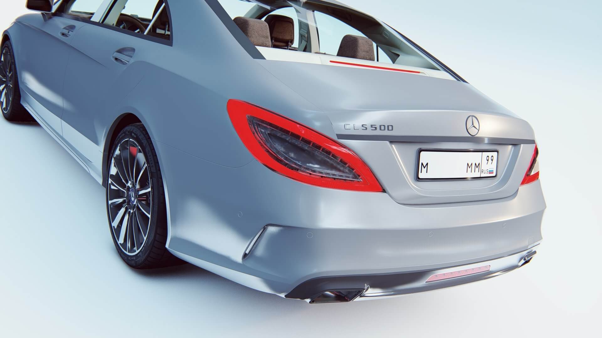 Mercedes Benz CLS 500 - 3D Model by KSTORE