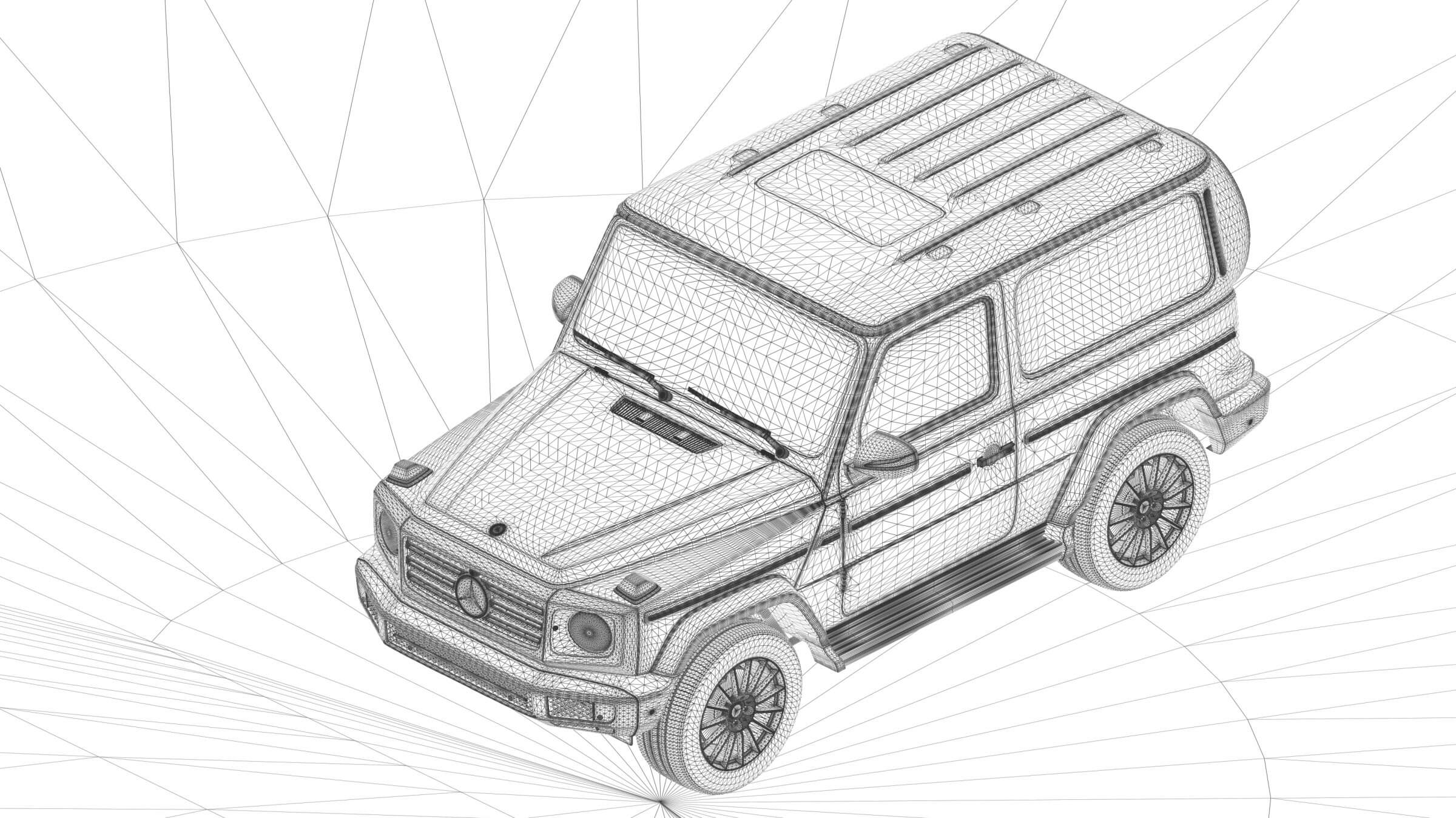 Mercedes Benz G Class Coupe - 3D Model by KSTORE
