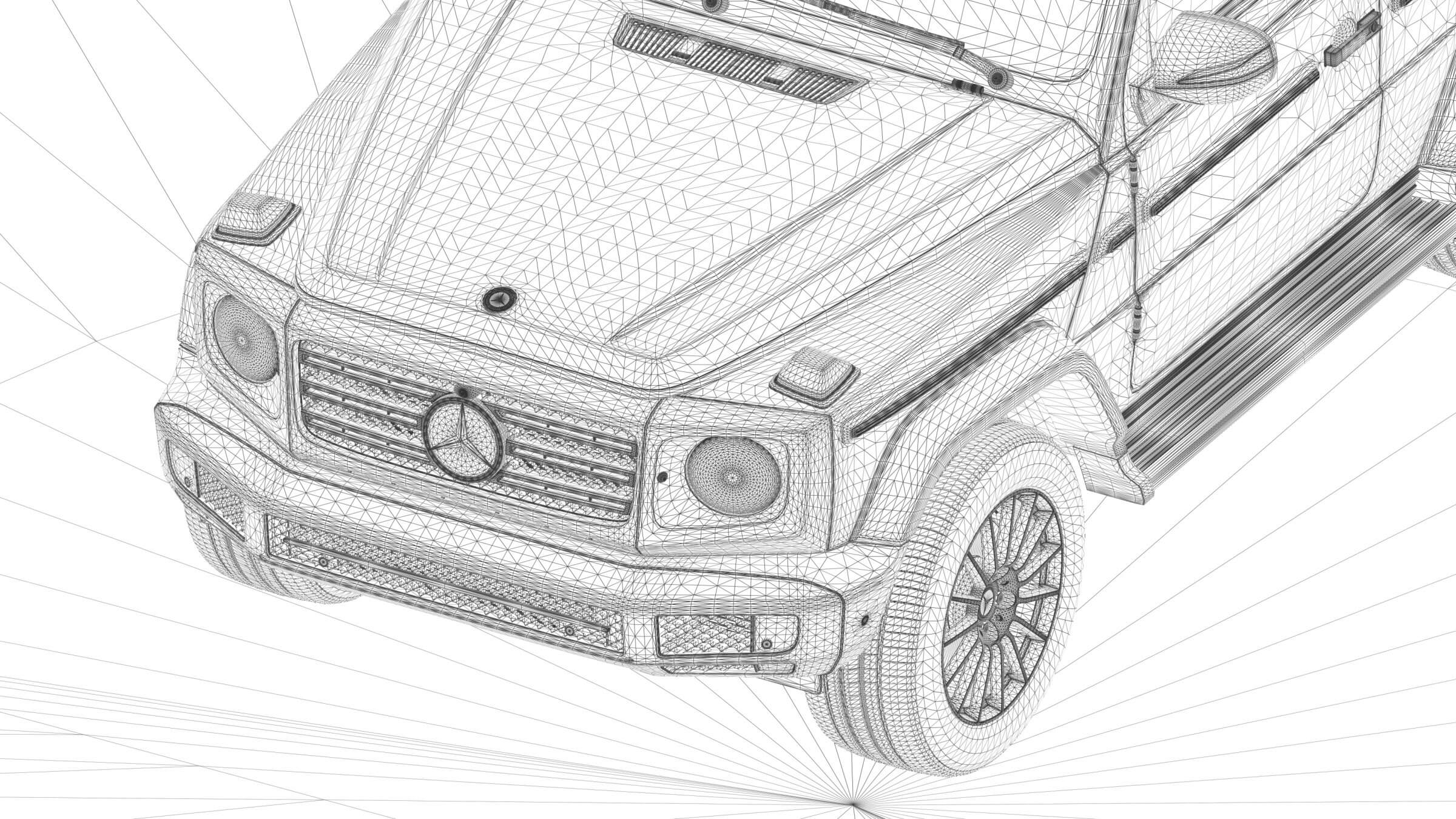 Mercedes Benz G Class Coupe - 3D Model by KSTORE