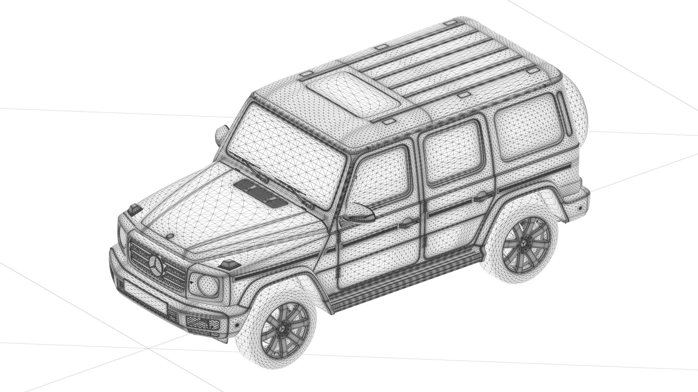 Mercedes Benz G Class G63 - 3D Model by KSTORE