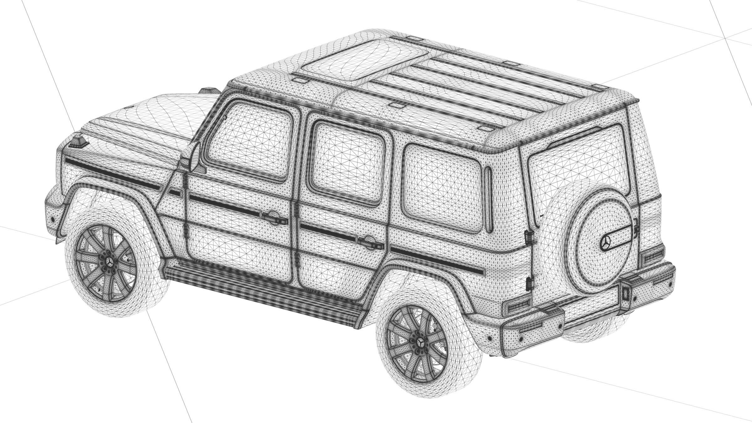 Mercedes Benz G Class G63 - 3D Model by KSTORE
