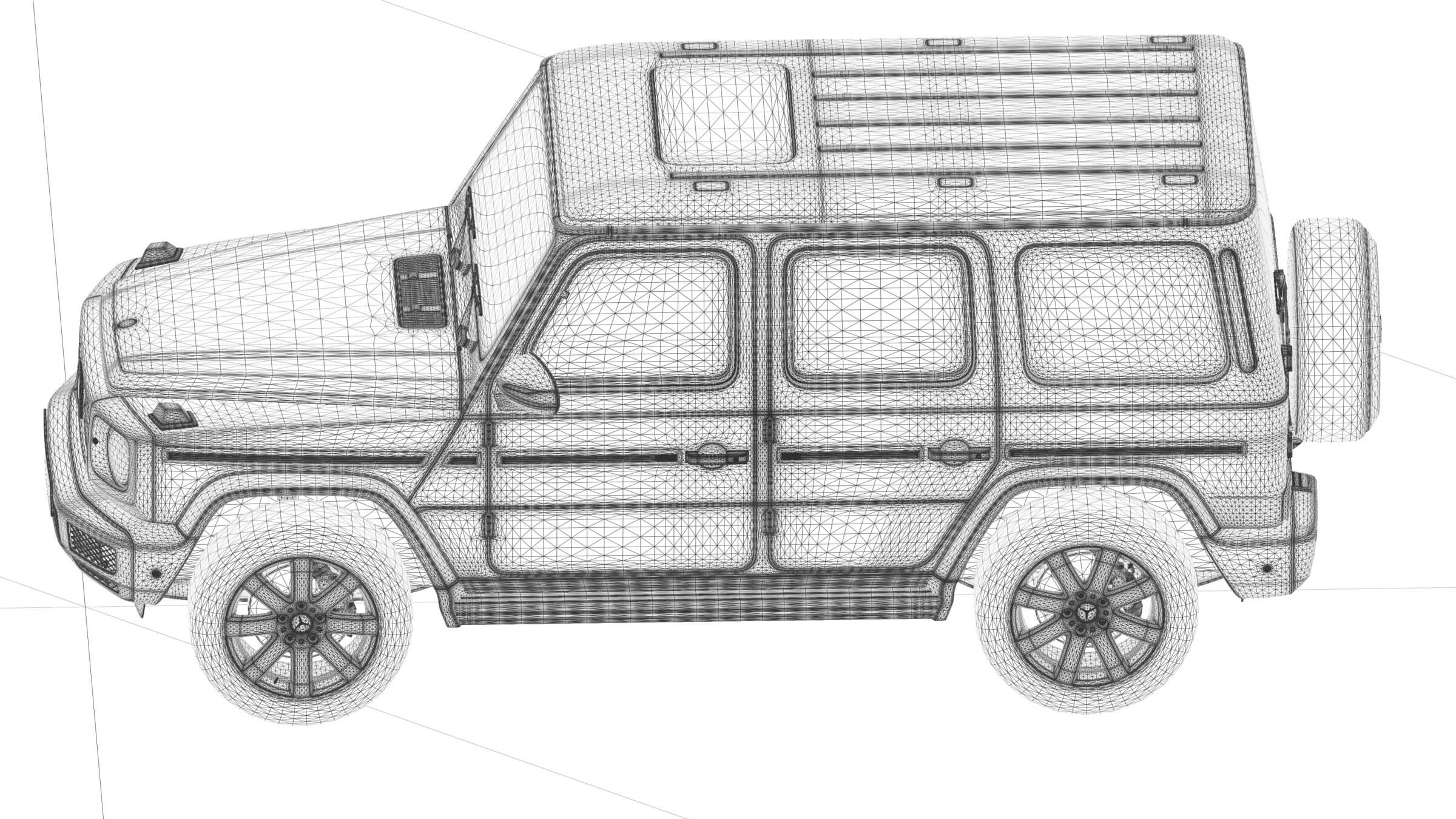 Mercedes Benz G Class G63 - 3D Model by KSTORE