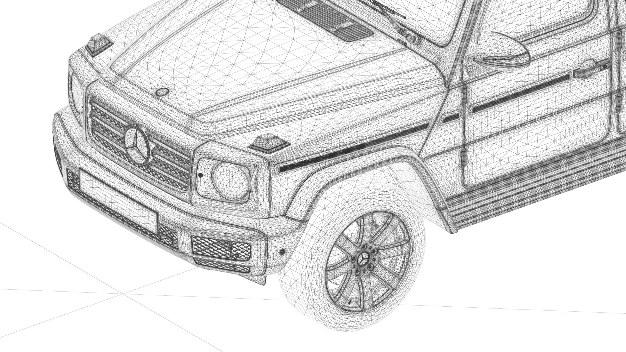Mercedes Benz G Class G63 - 3D Model by KSTORE