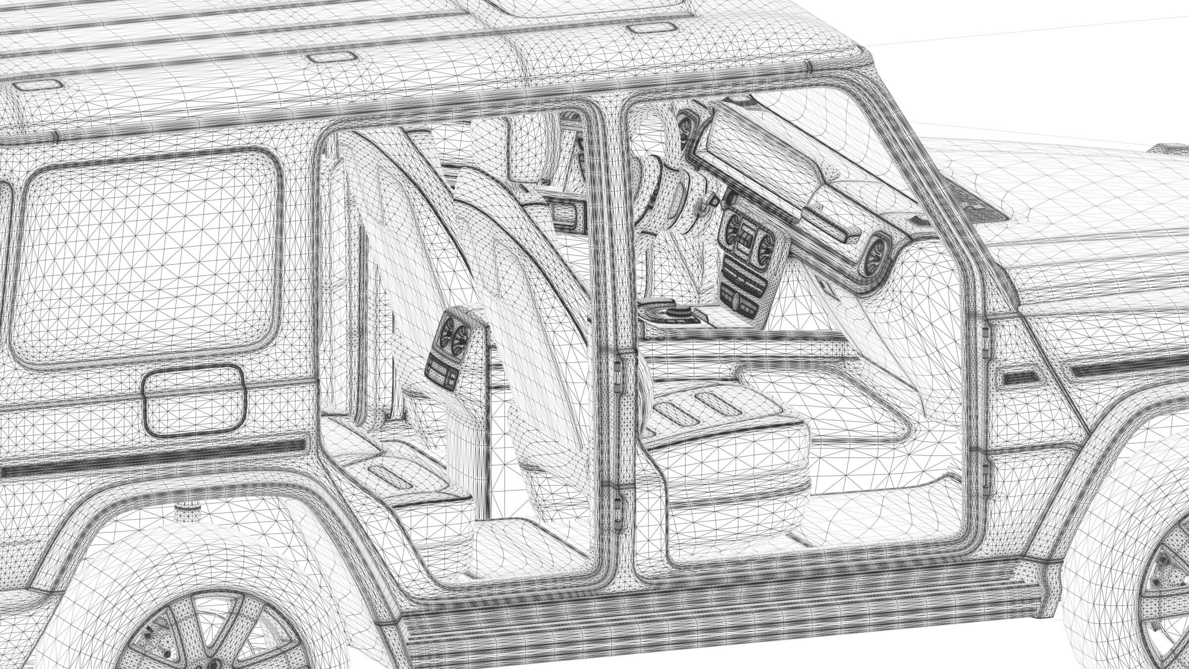 Mercedes Benz G Class G63 - 3D Model by KSTORE