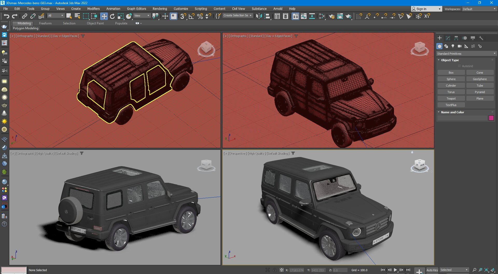 Mercedes Benz G Class G63 - 3D Model by KSTORE