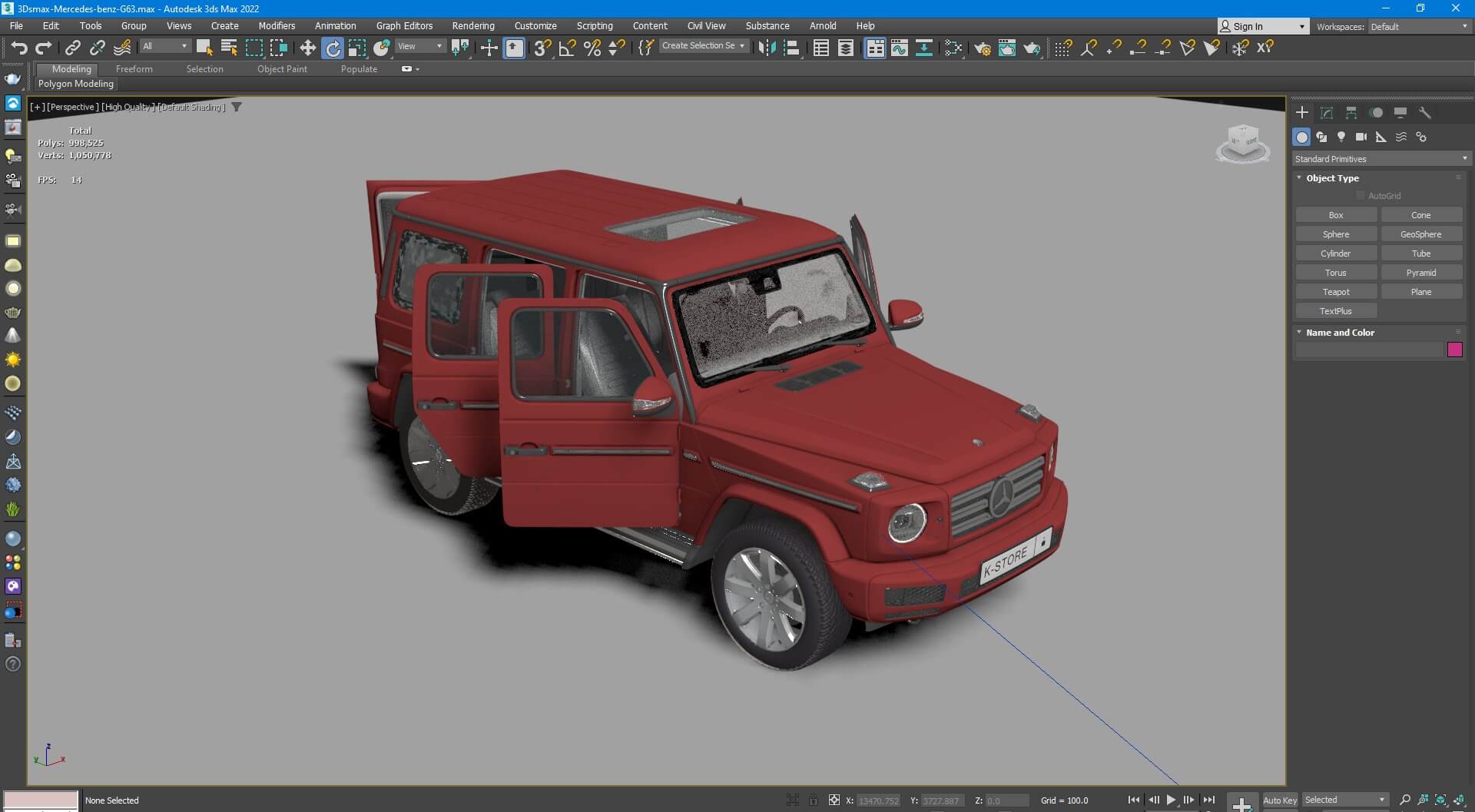 Mercedes Benz G Class G63 - 3D Model by KSTORE