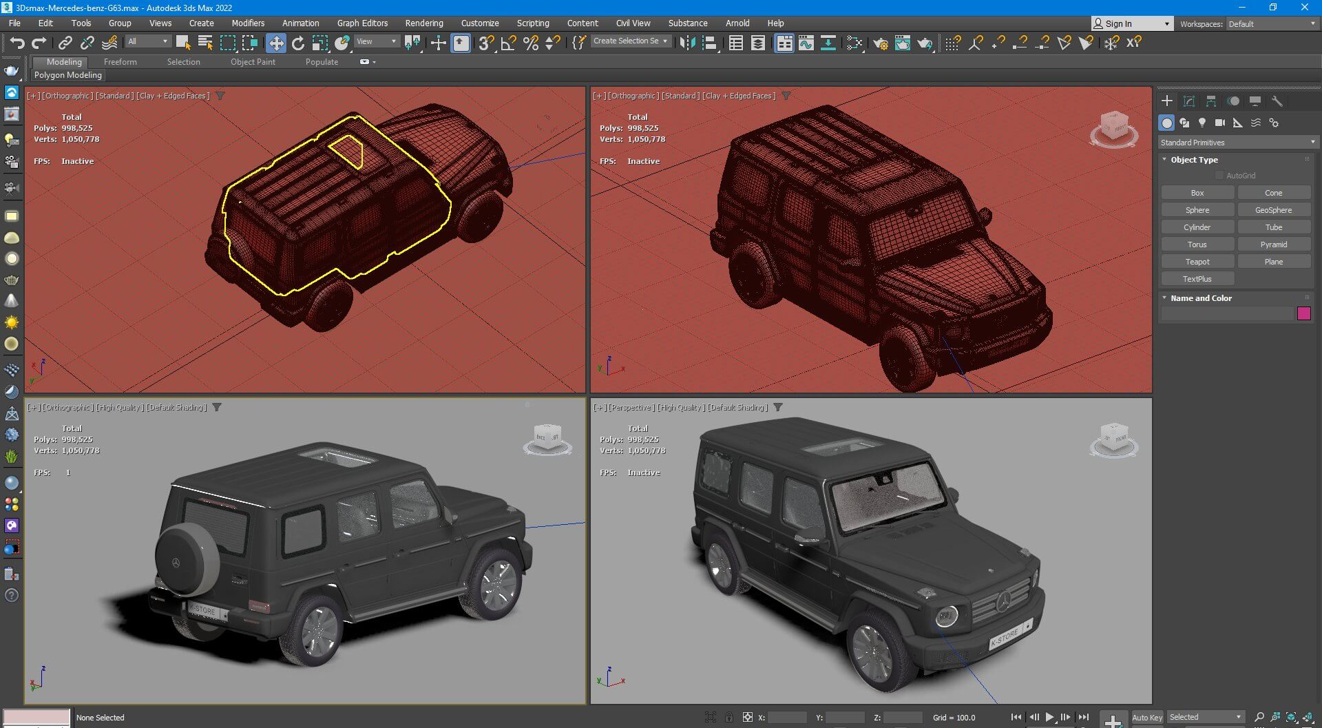 Mercedes Benz G Class G63 - 3D Model by KSTORE