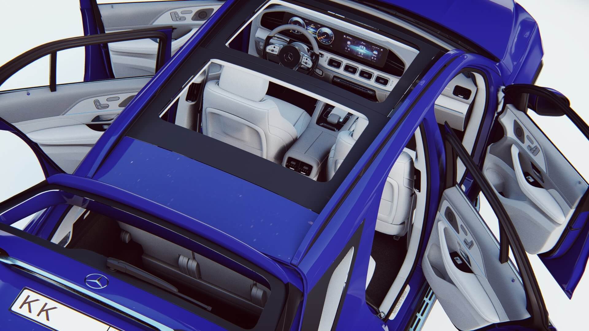 Mercedes Benz GLE - 3D Model by KSTORE