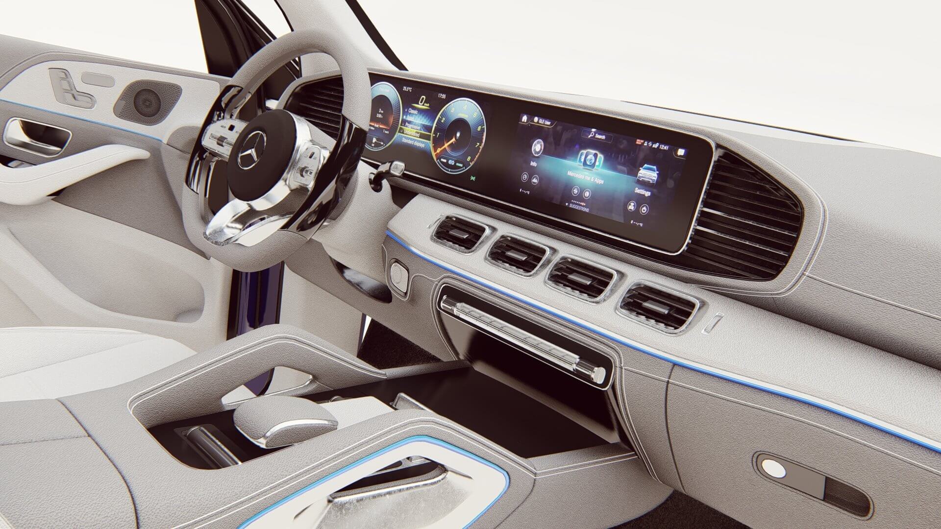 Mercedes Benz GLE - 3D Model by KSTORE