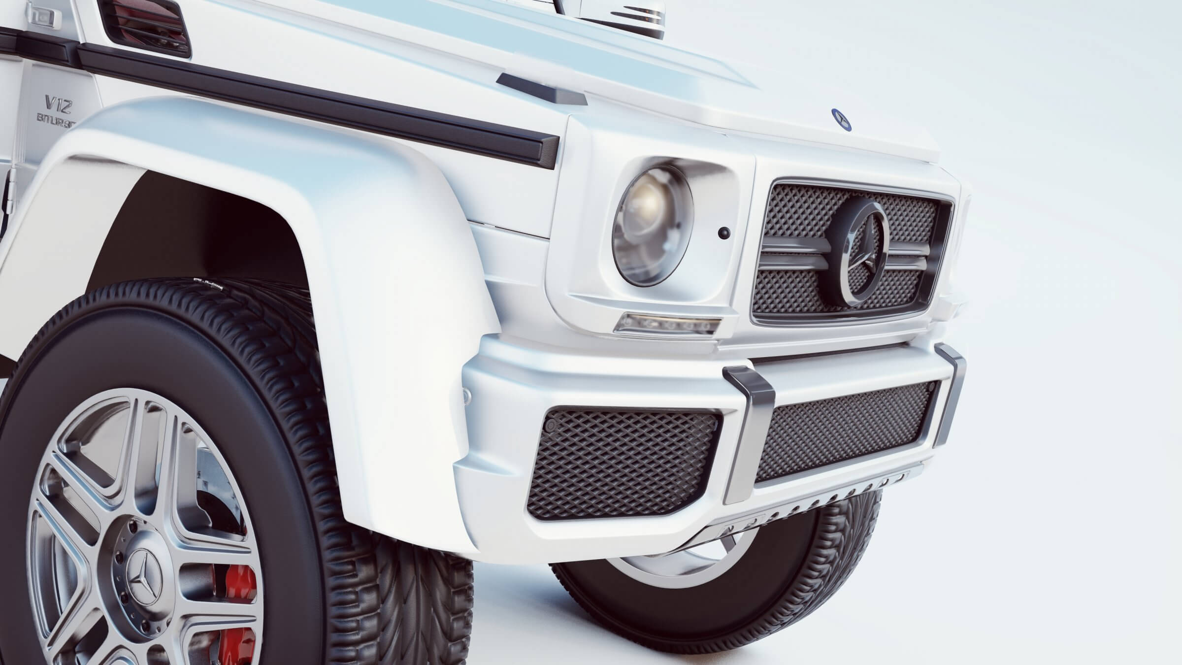 Mercedes-Benz Maybach G65 LD V12 3D Model by KSTORE