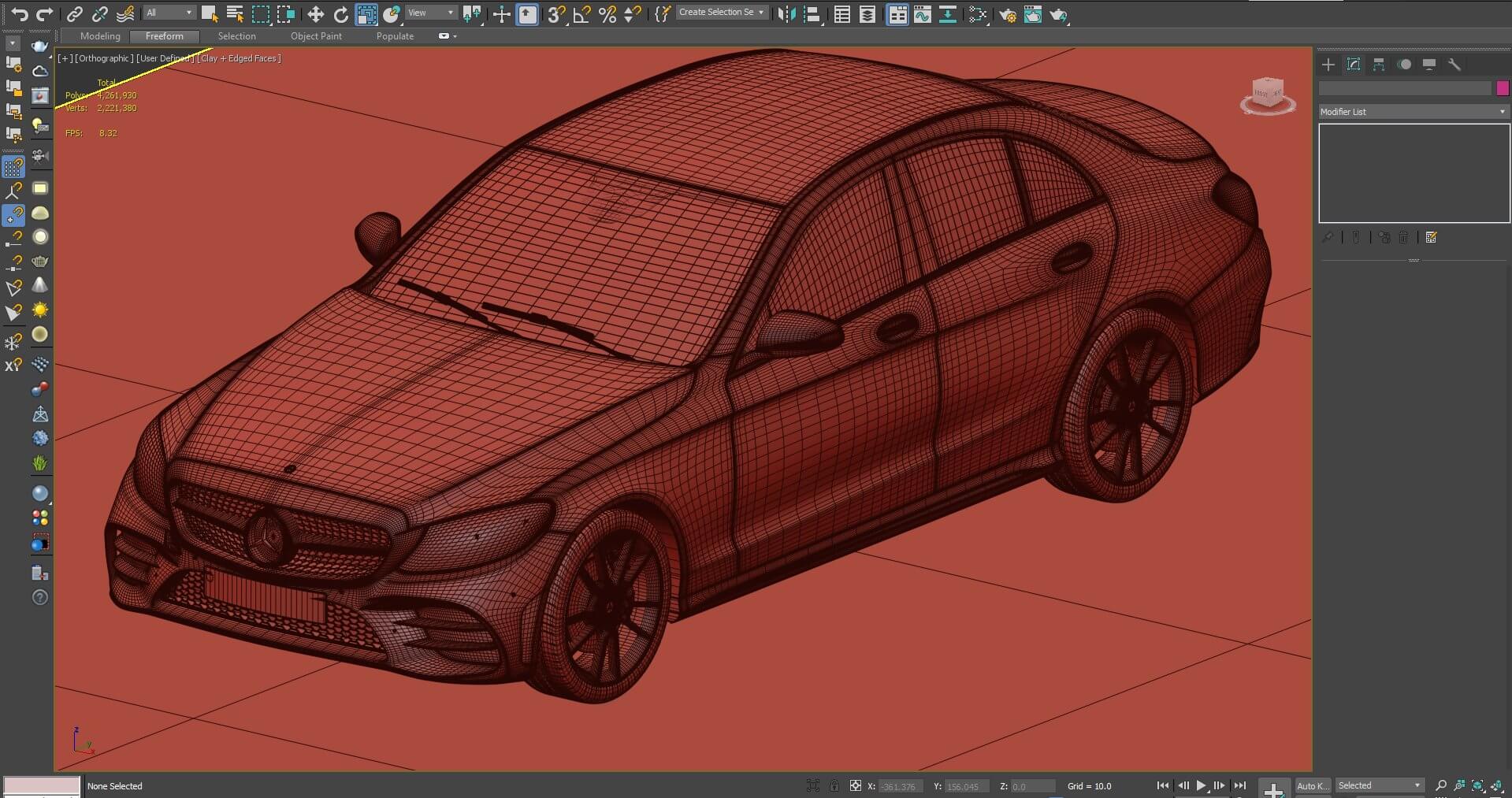 Mercedes Benz C-Class 3D Model by KSTORE