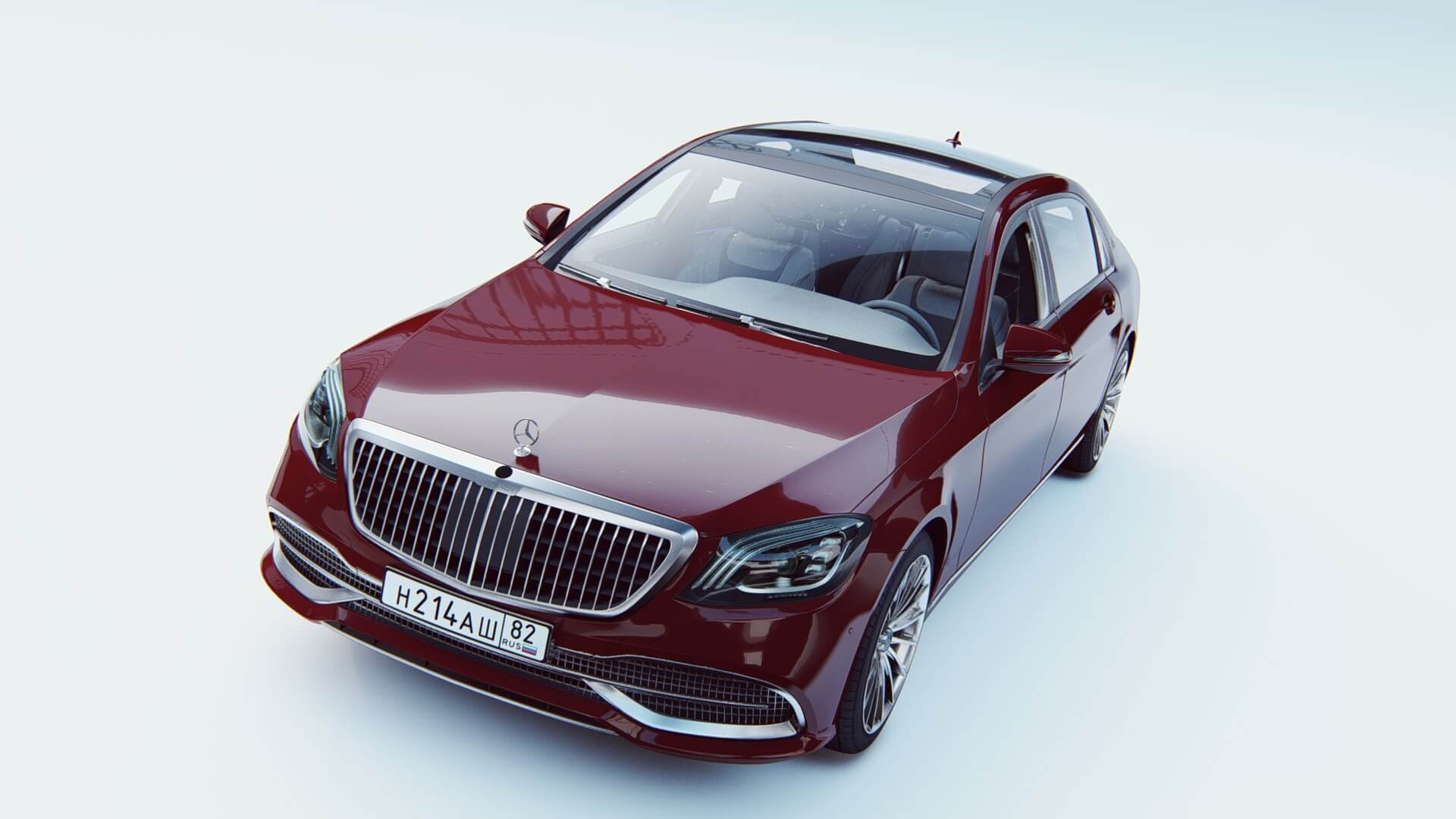 Mercedes Maybach S650 LD - 3D Model by KSTORE