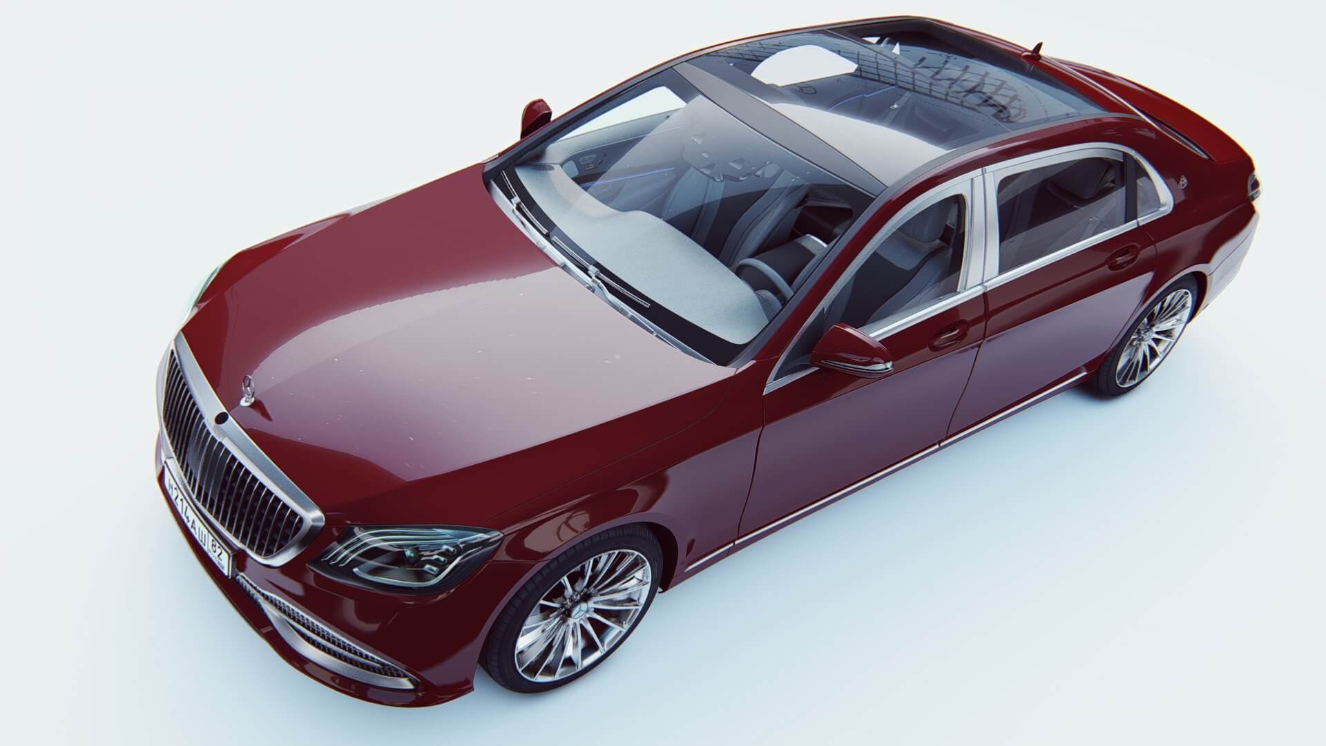 Mercedes Maybach S650 LD - 3D Model by KSTORE