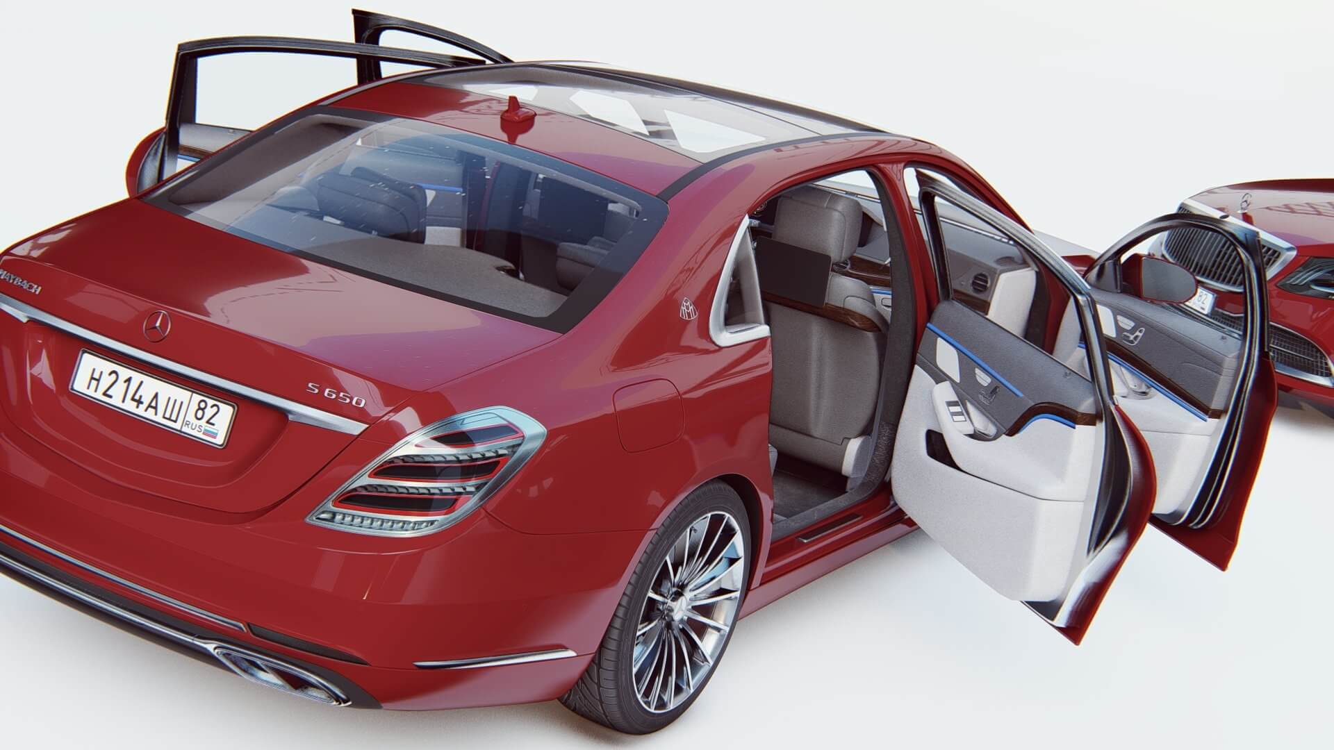 Mercedes Maybach S650 LD - 3D Model by KSTORE