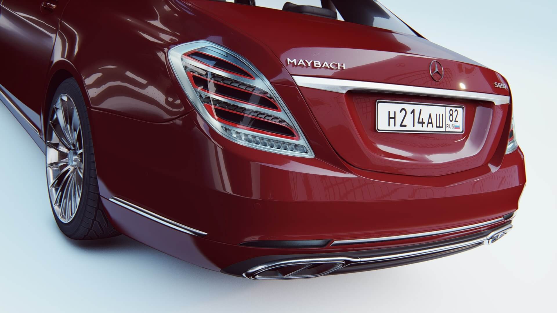 Mercedes Maybach S650 LD - 3D Model by KSTORE