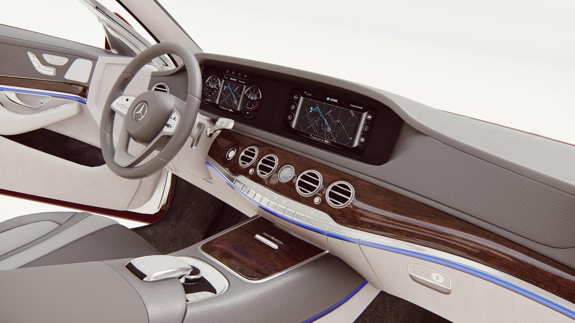 Mercedes Maybach S650 LD - 3D Model by KSTORE